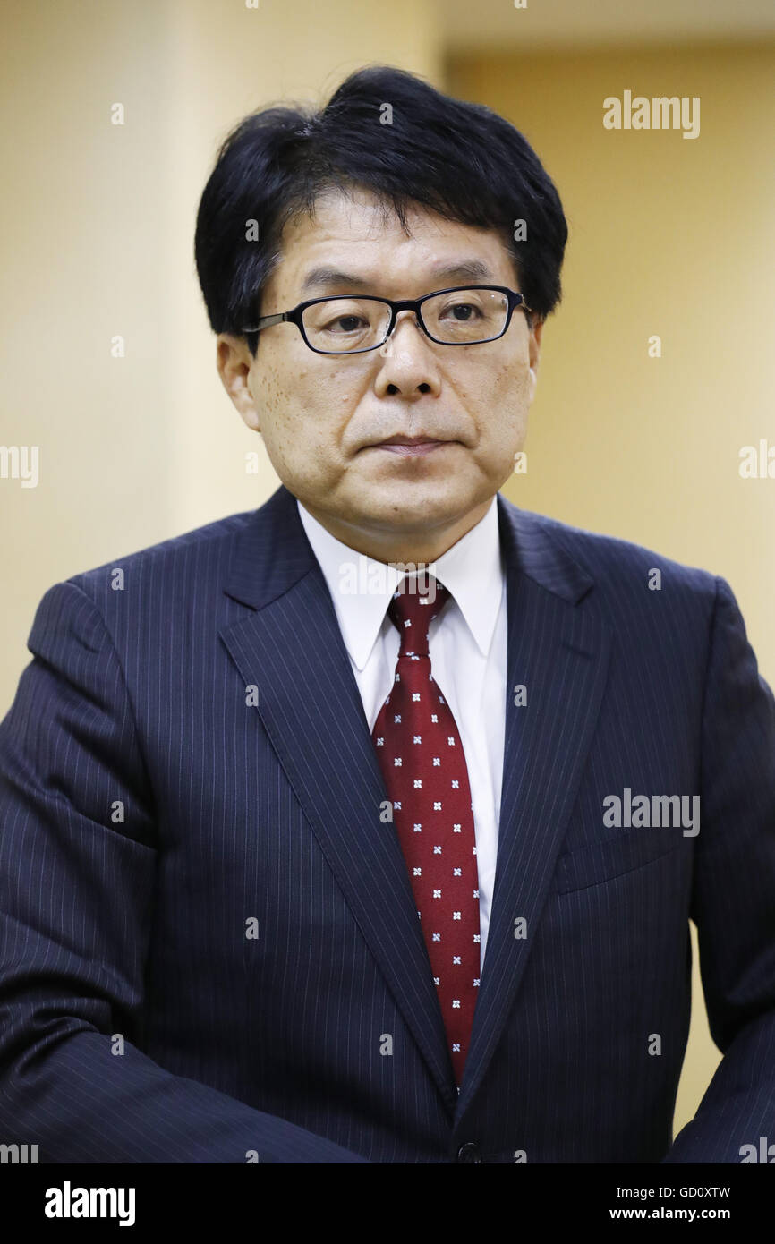 Former Internal Affairs and Communications Minister Hiroya Masuda ...