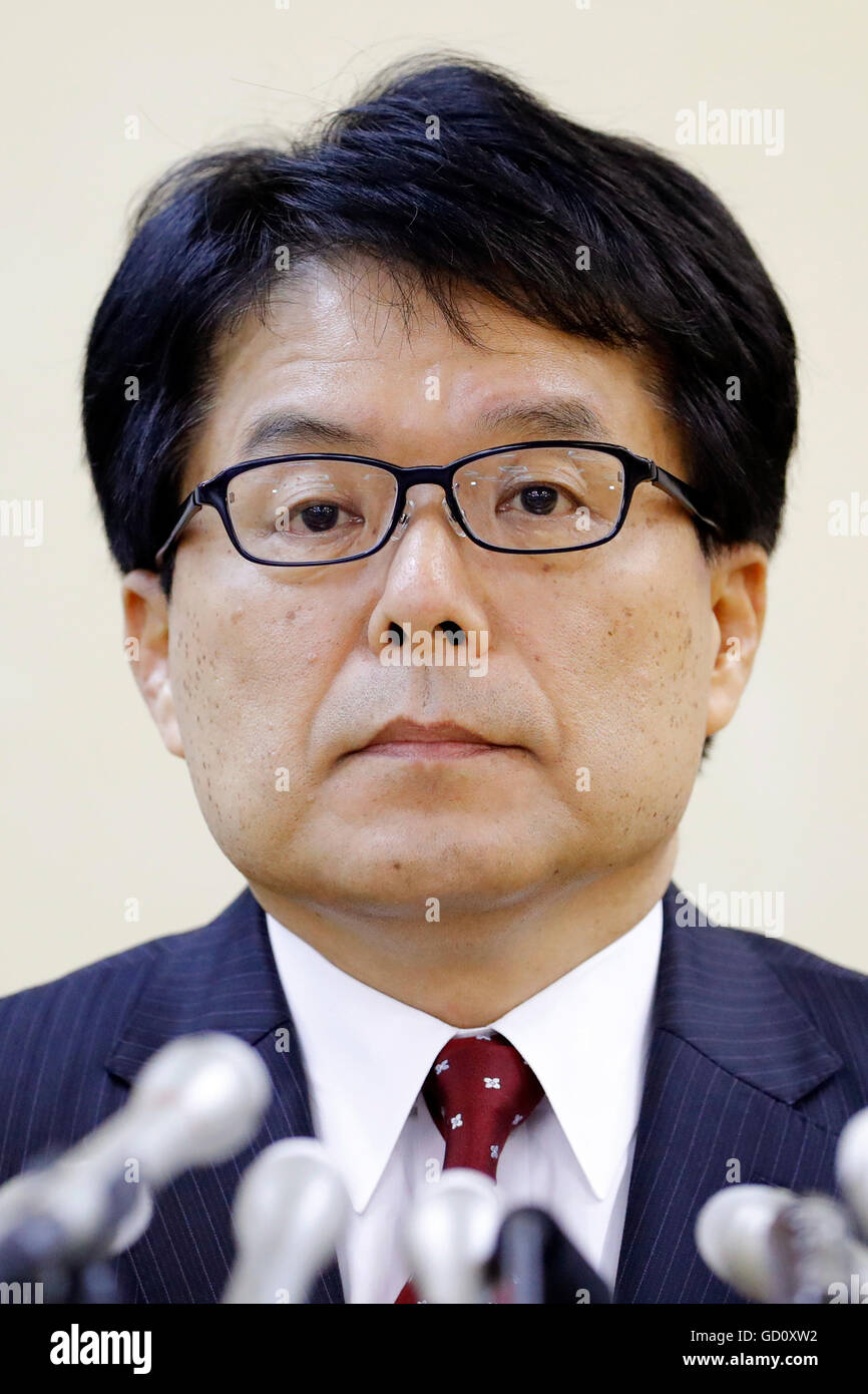 Former Internal Affairs and Communications Minister Hiroya Masuda ...