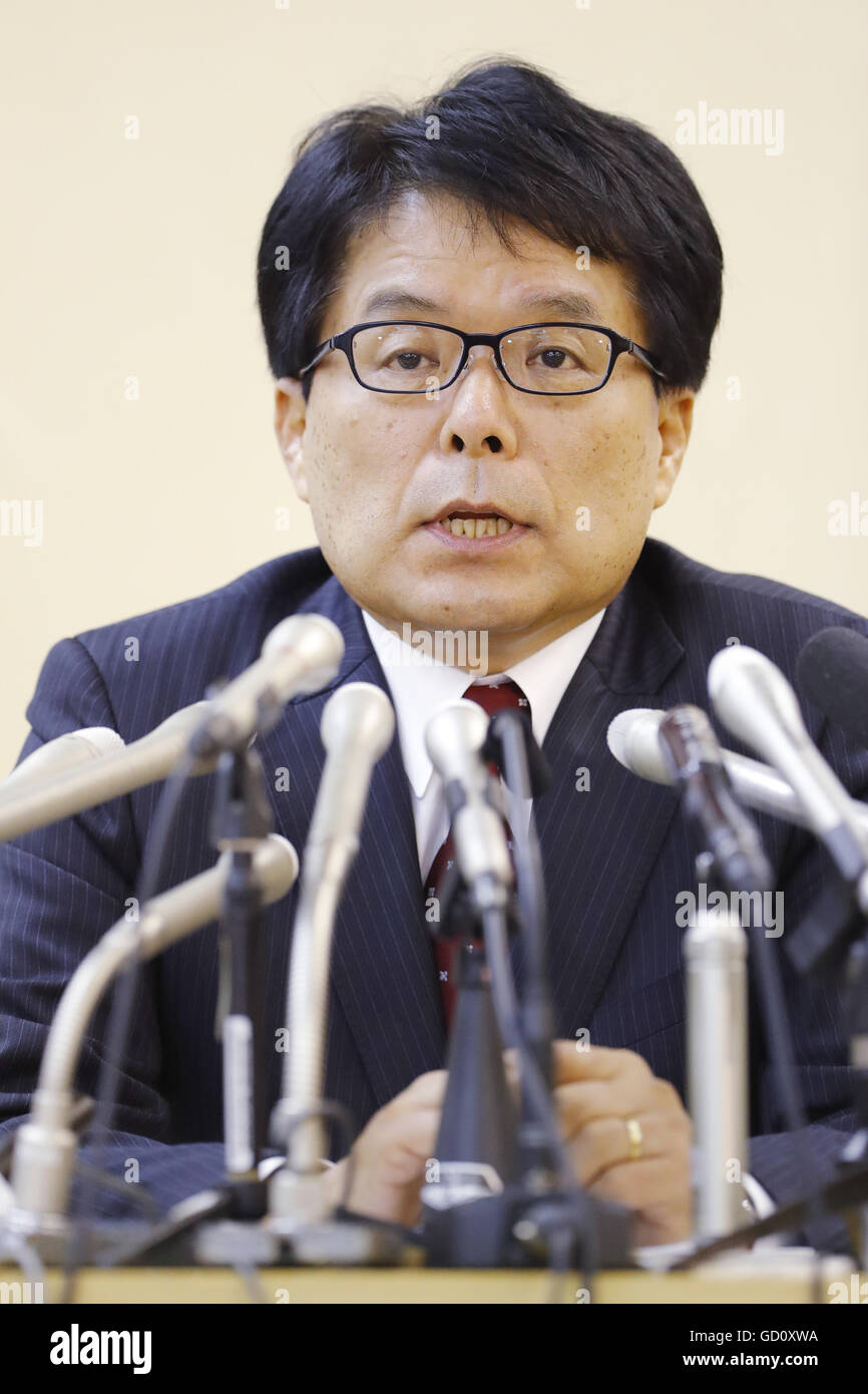 Former Internal Affairs and Communications Minister Hiroya Masuda ...