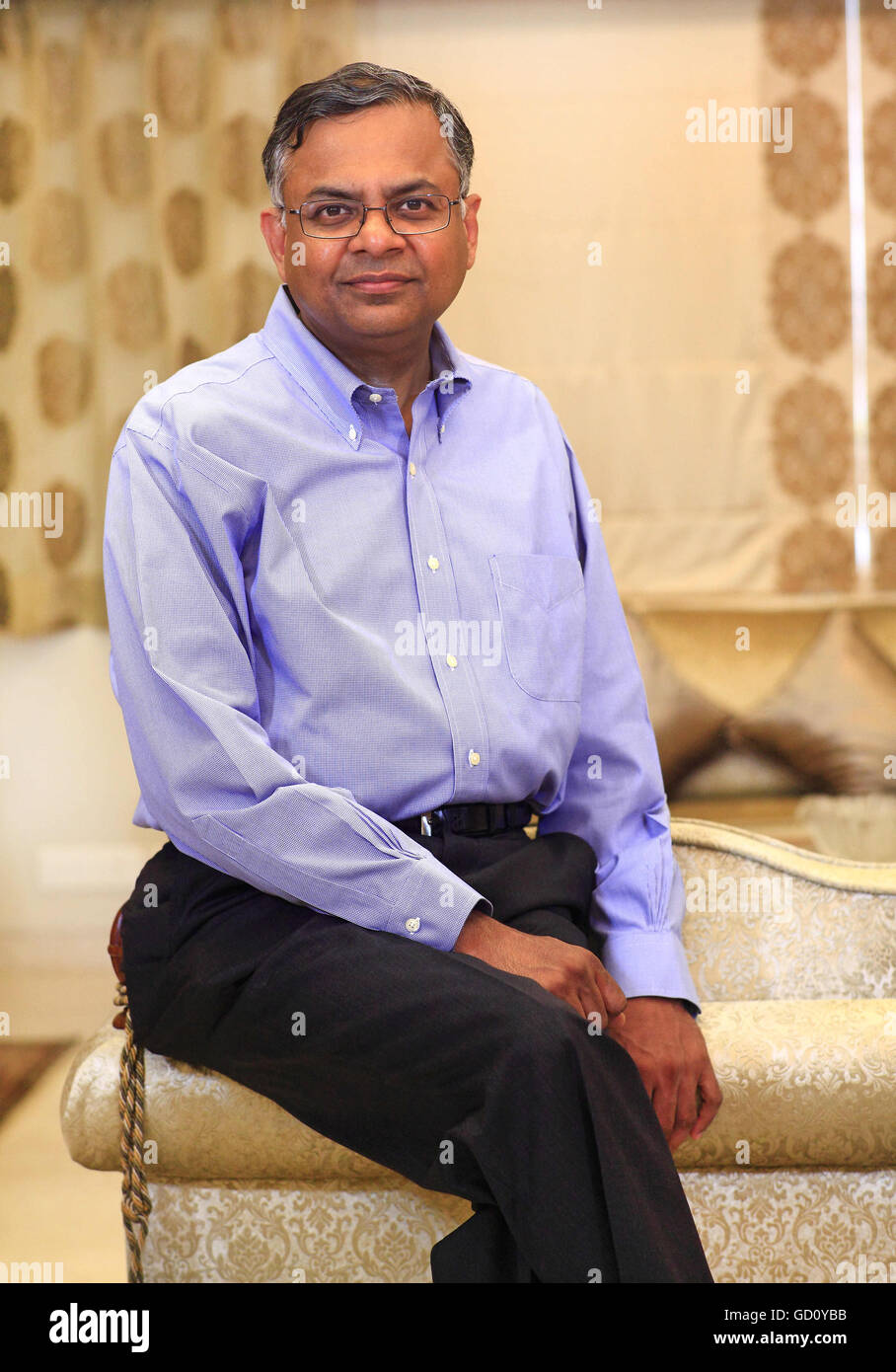 Tcs ceo natarajan chandrasekaran hi-res stock photography and images ...