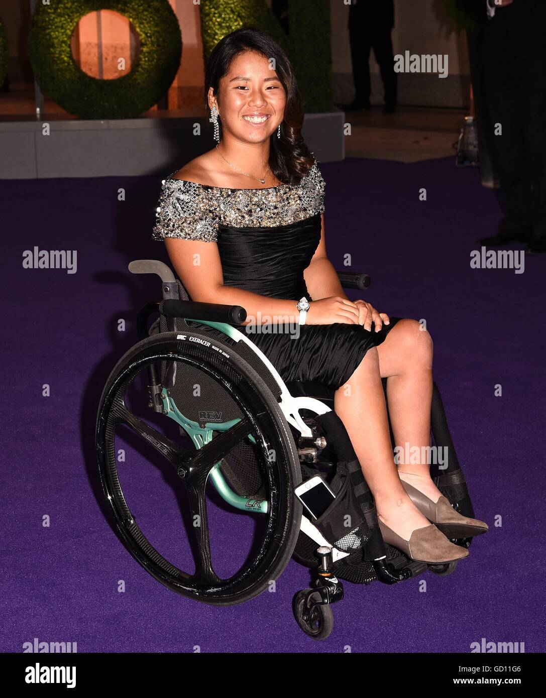 London, UK. Yui Kamiji at the Wimbledon Champions Dinner held at The ...