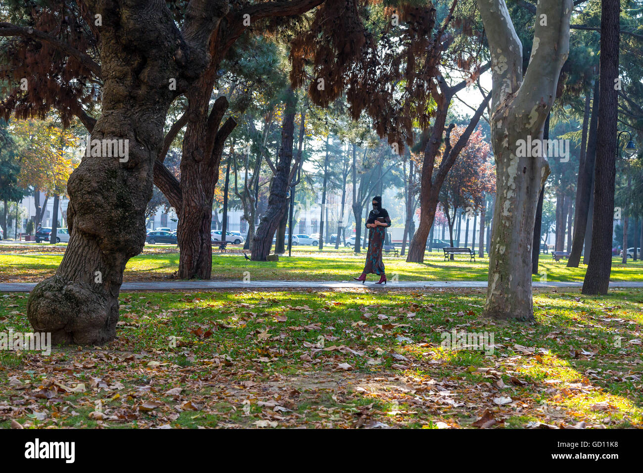 Muslim woman in hijab burka hi-res stock photography and images - Alamy