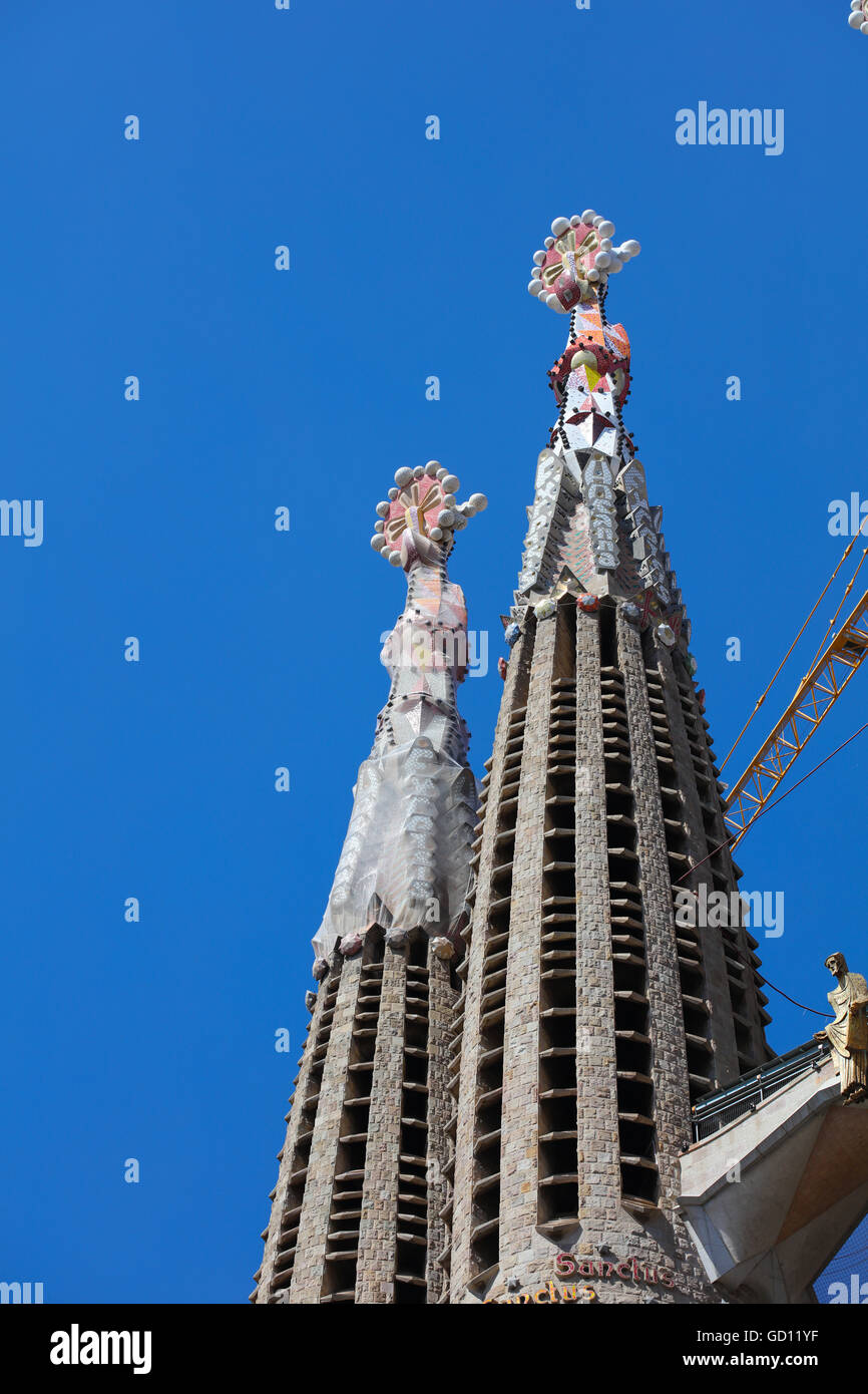 Sagrada Familia Barcelona Gaudi Stock Photo - Alamy