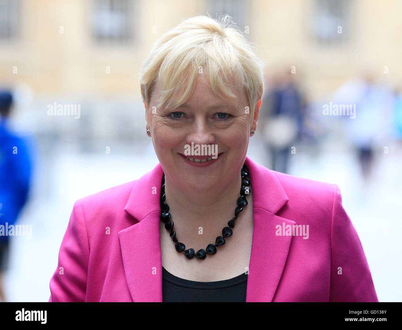 Labour MP Angela Eagle arrives at BBC Broadcasting House to appear on ...