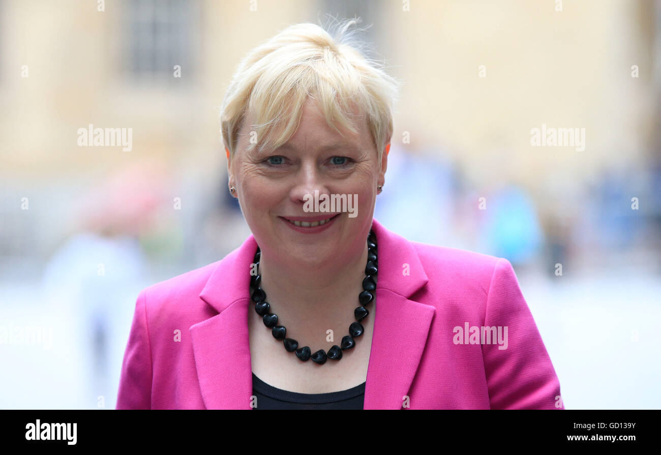 Labour MP Angela Eagle arrives at BBC Broadcasting House to appear on ...