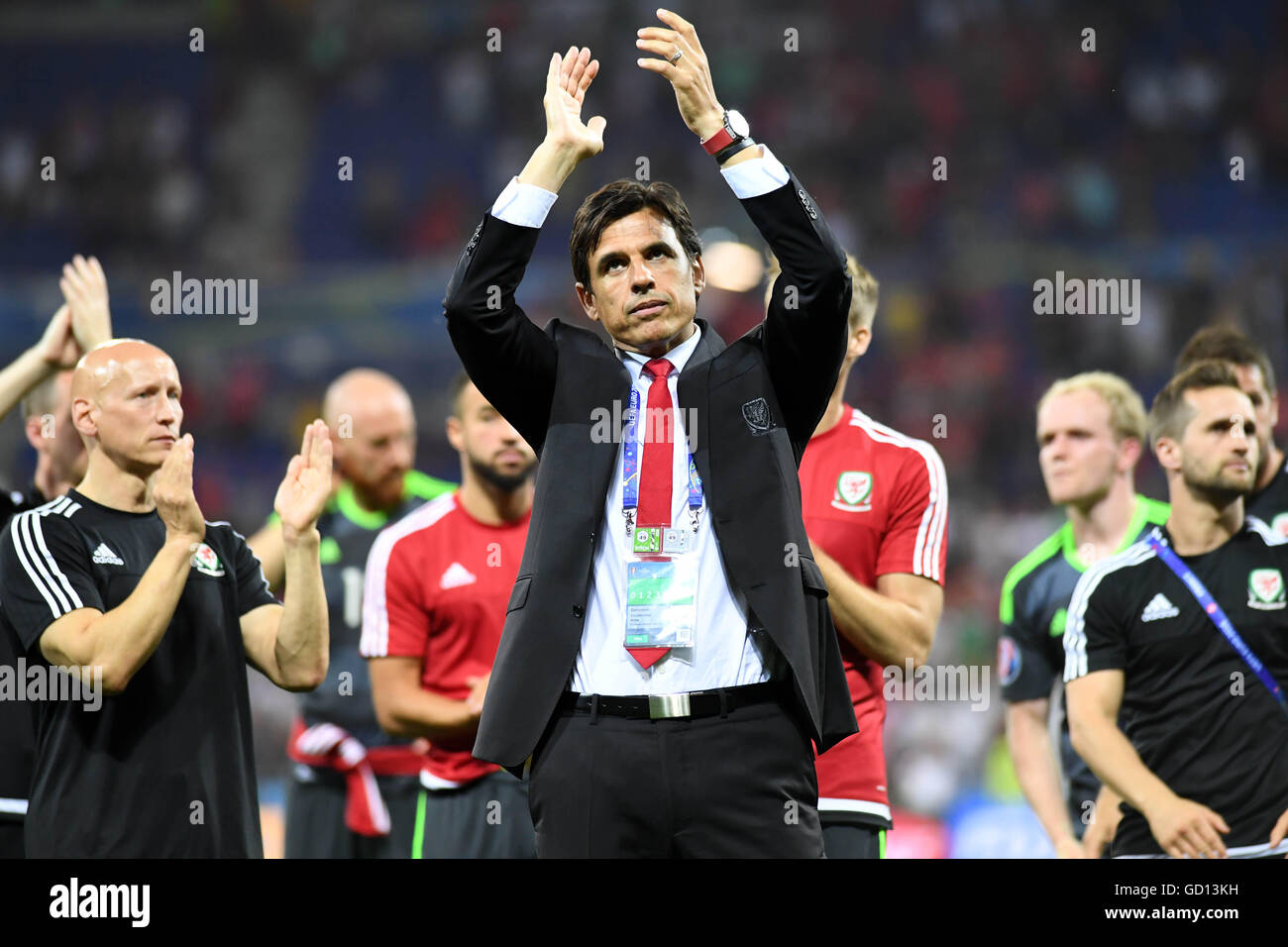 Wales Football Manager Chris Coleman says thank you to the loyal Welsh ...