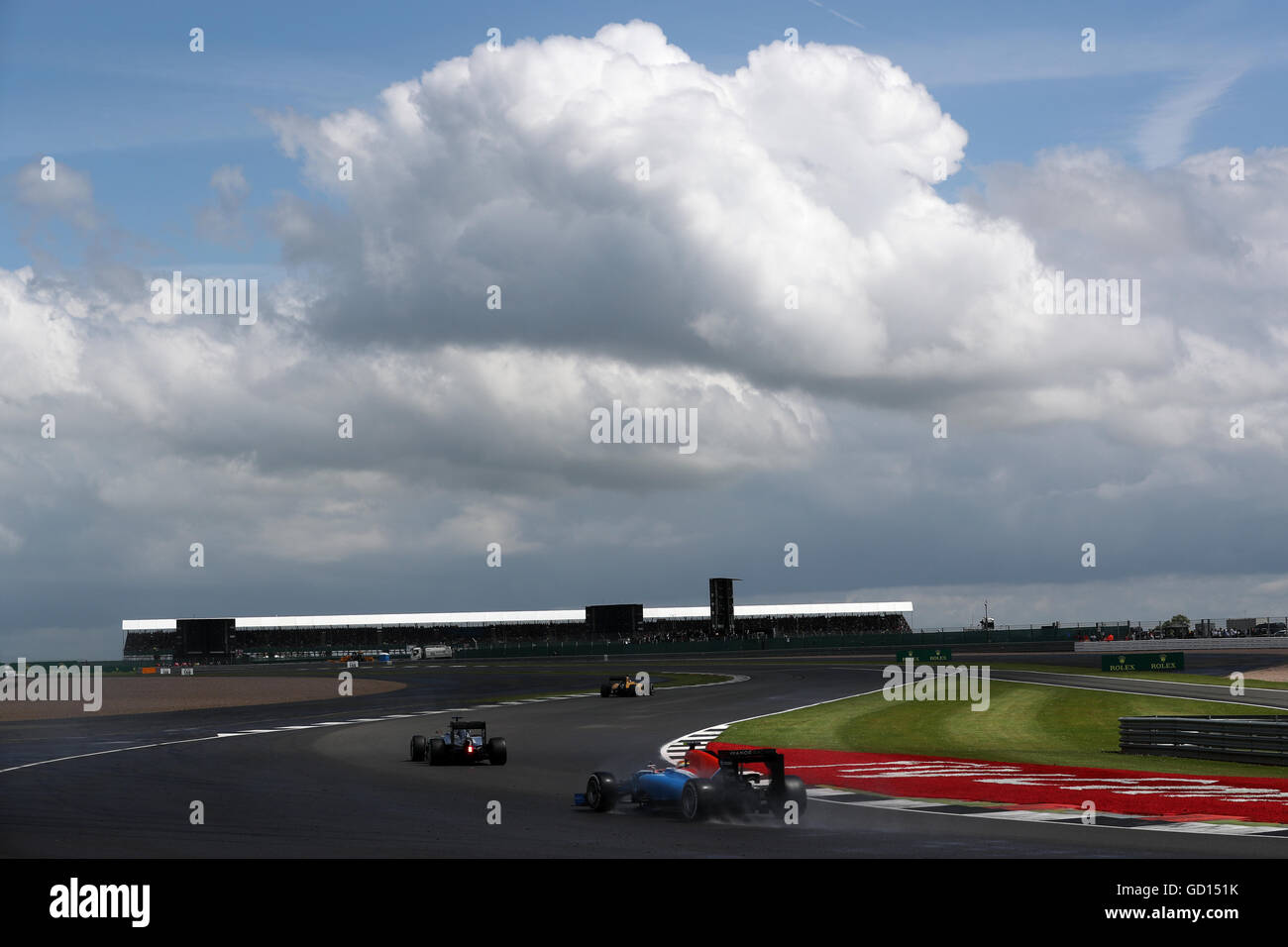 A view of Silverstone during the 2016 British Grand Prix at Silverstone ...