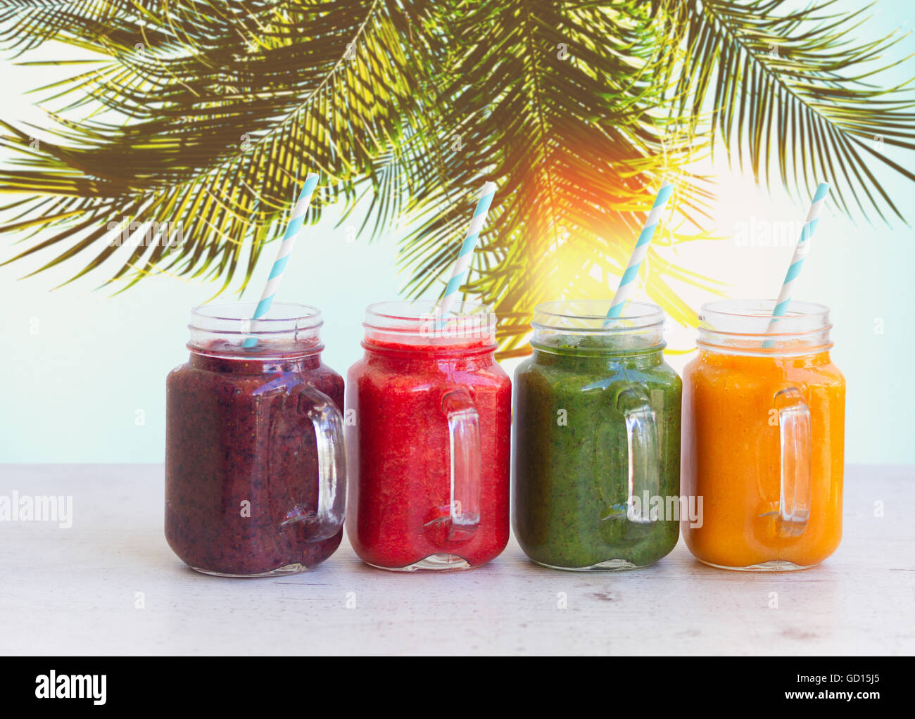Fresh smoothy drink Stock Photo - Alamy