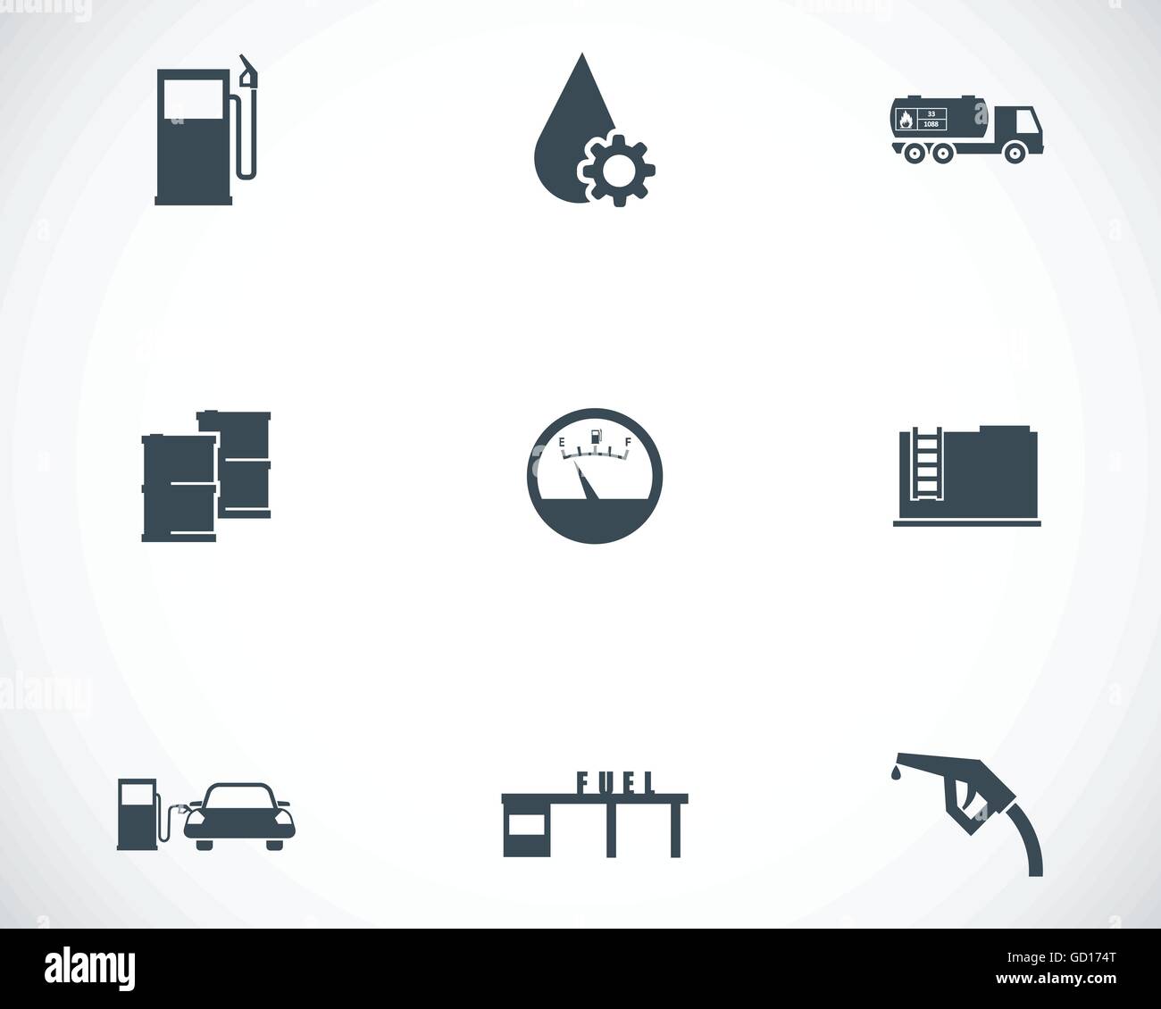 Petrol price display sign Stock Vector Images - Alamy