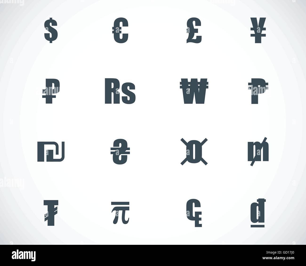 Colon currency symbol icon Stock Vector Images - Alamy