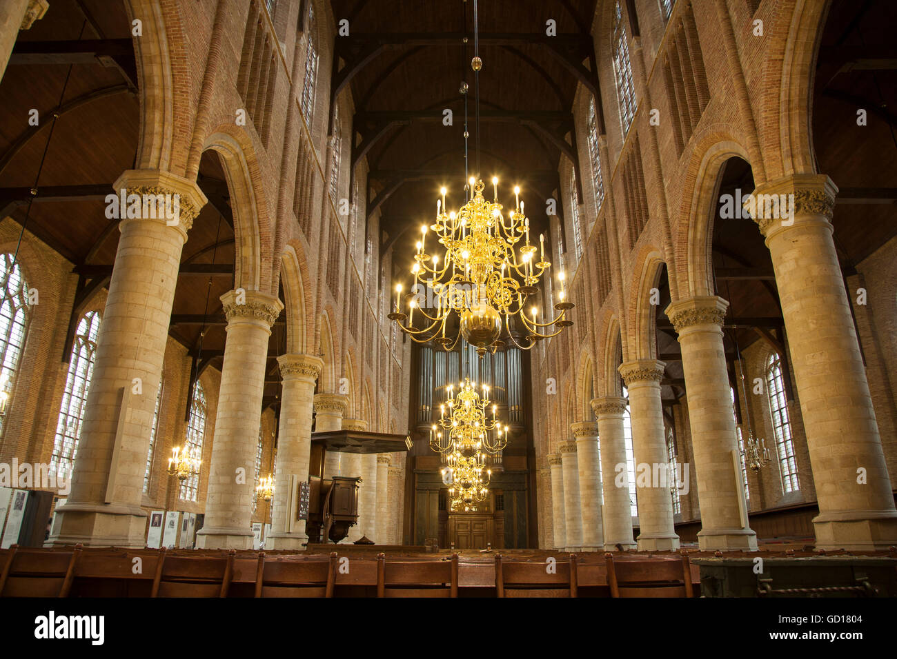Nieuwe Kerk - New Church; Delft; Holland; Netherlands; Europe Stock ...