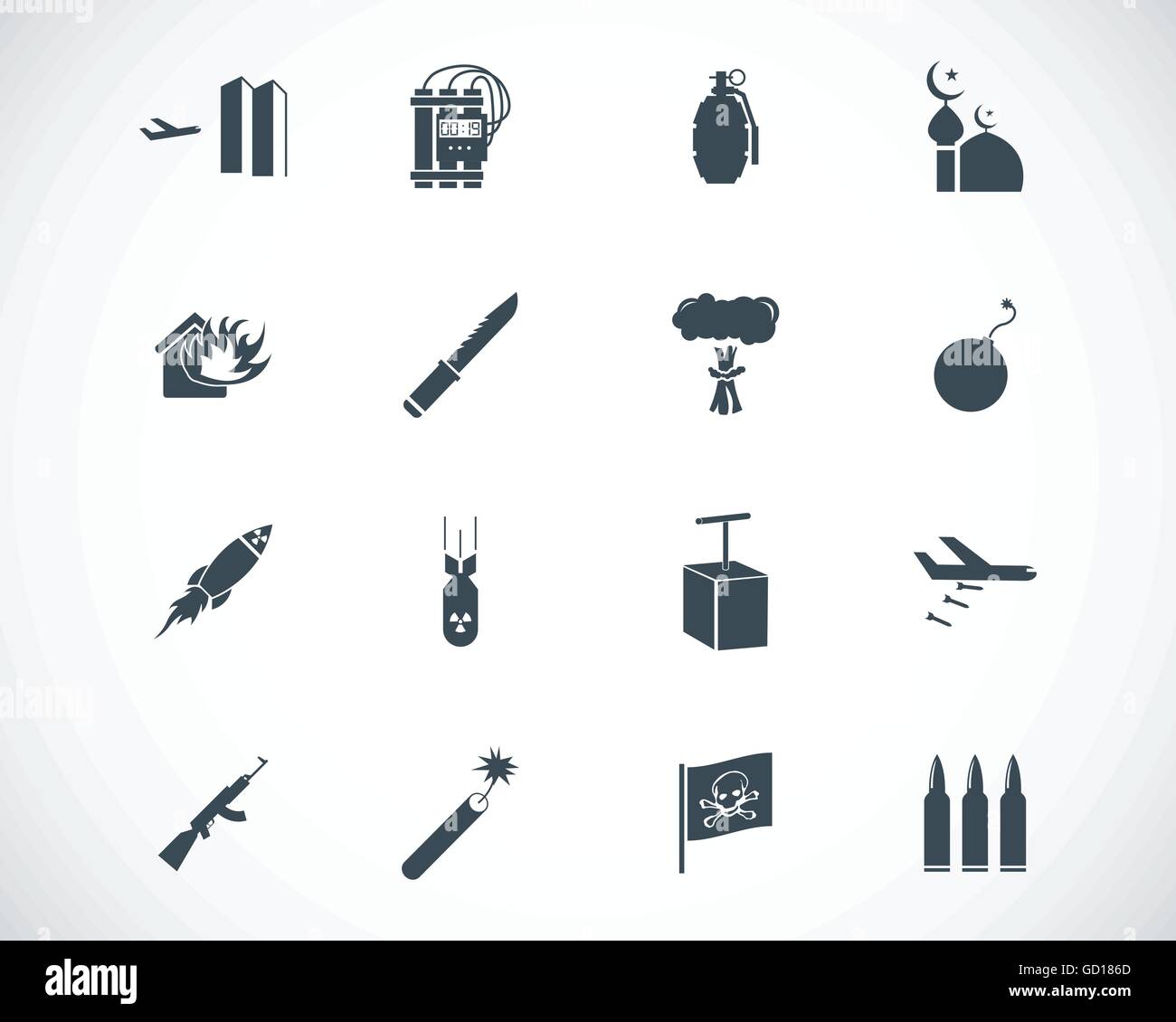 Mosque and tank Stock Vector Images - Alamy