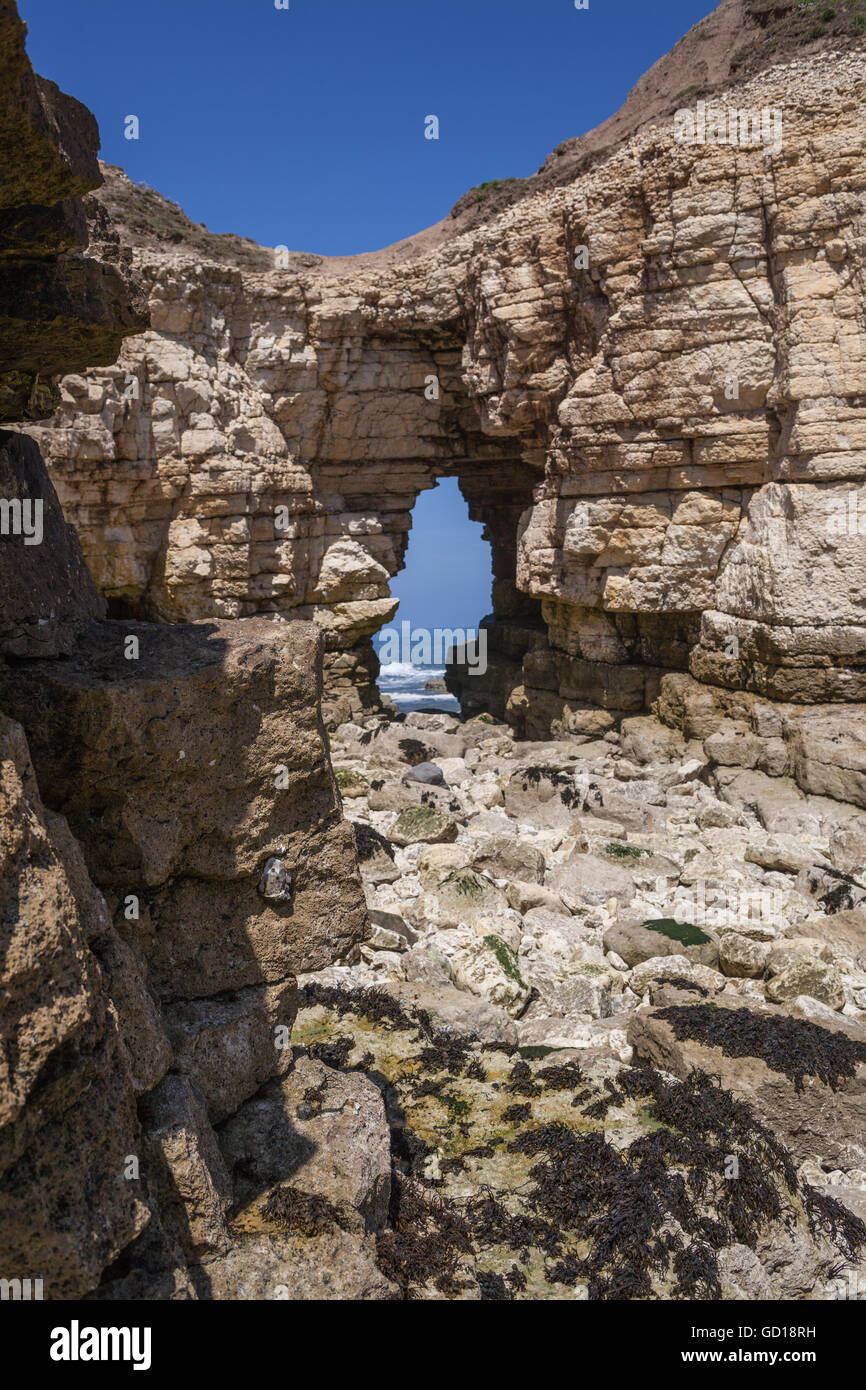 Natural coastal errosion arch hi-res stock photography and images - Alamy