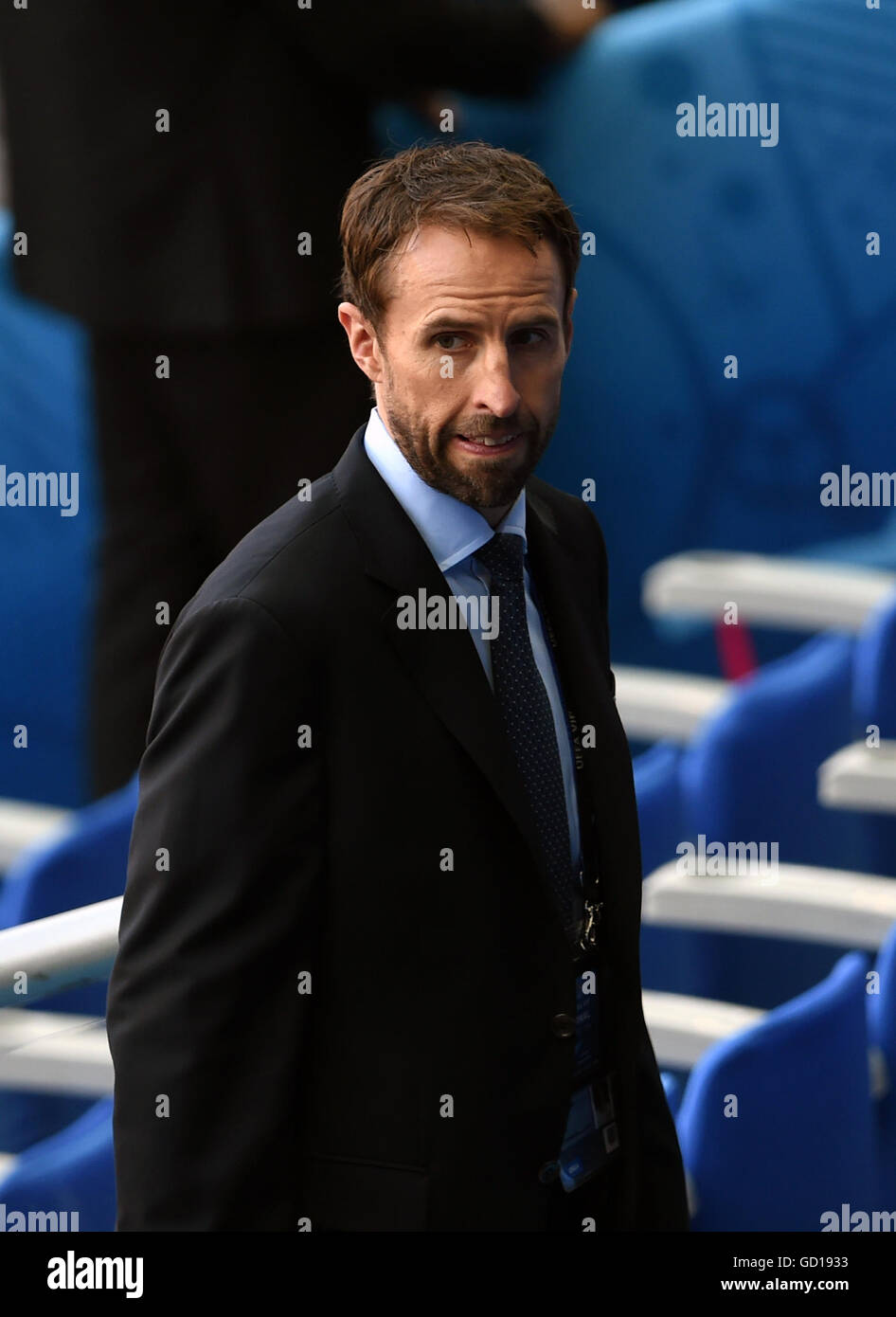England Under-21 manager Gareth Southgate before the UEFA Euro 2016 ...