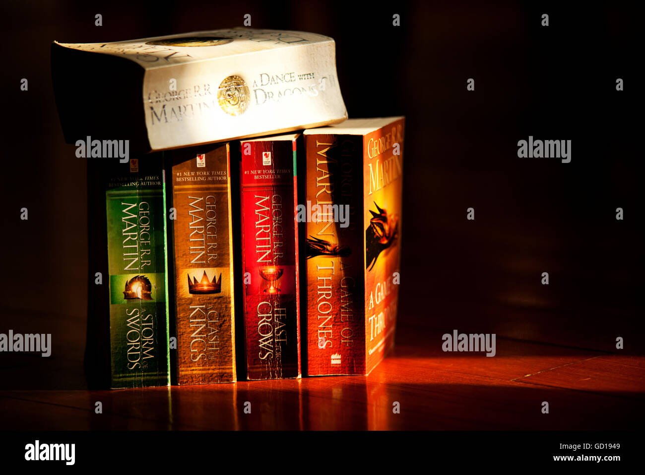 Game of thrones books hi-res stock photography and images - Alamy