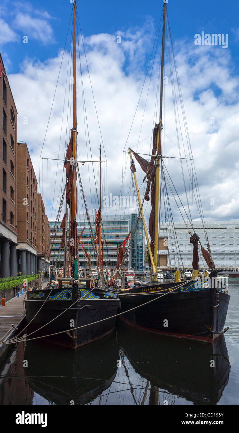 St. Catherine Docks Stock Photo - Alamy