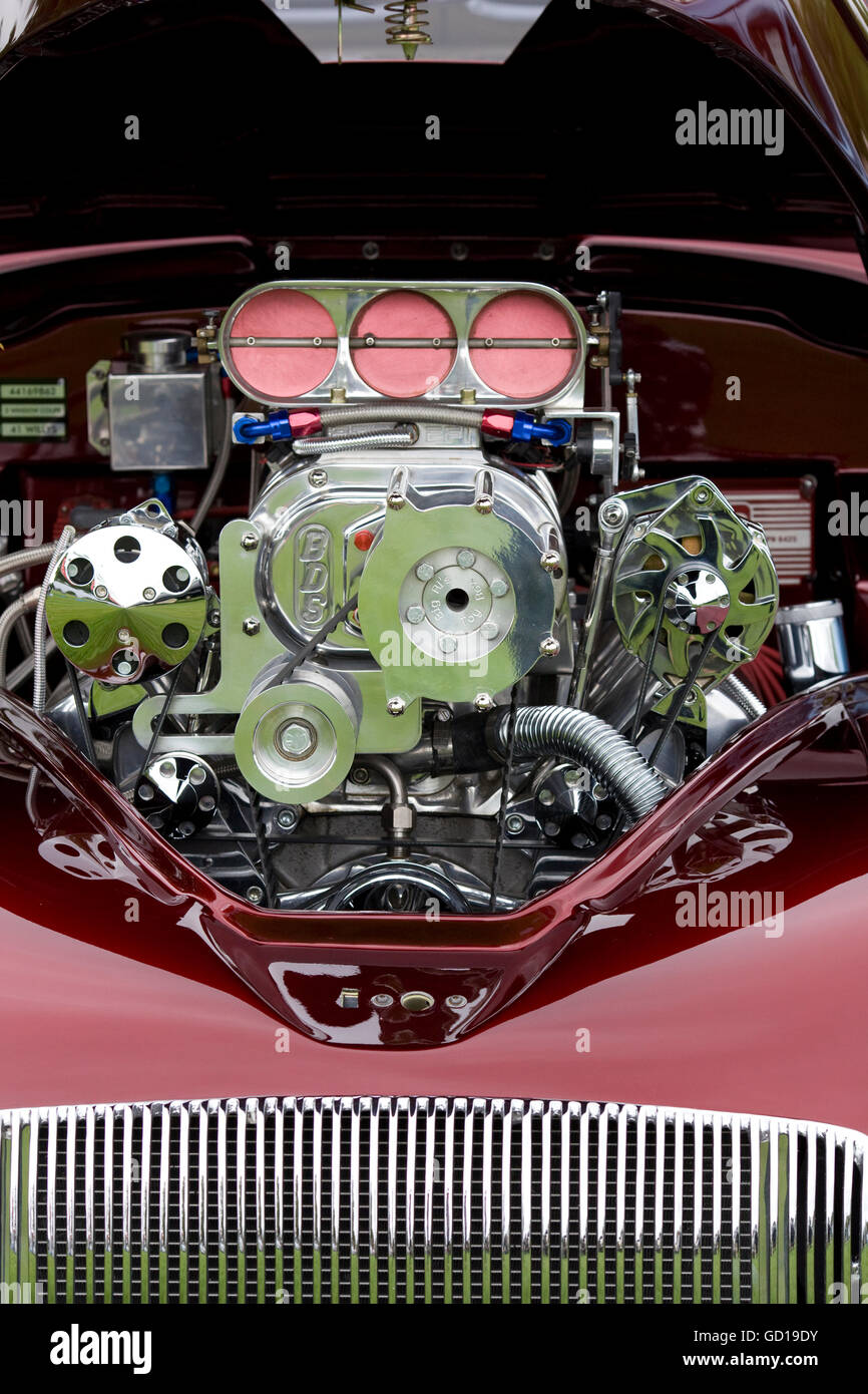 Engine hot rod supercharged hi-res stock photography and images - Alamy