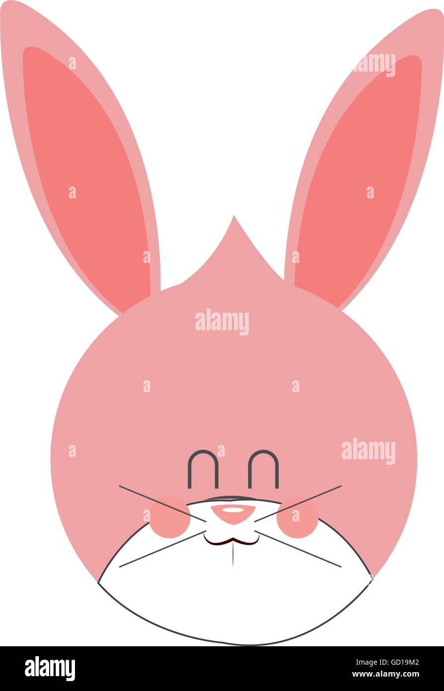 cute baby rabbit Stock Vector Image & Art - Alamy