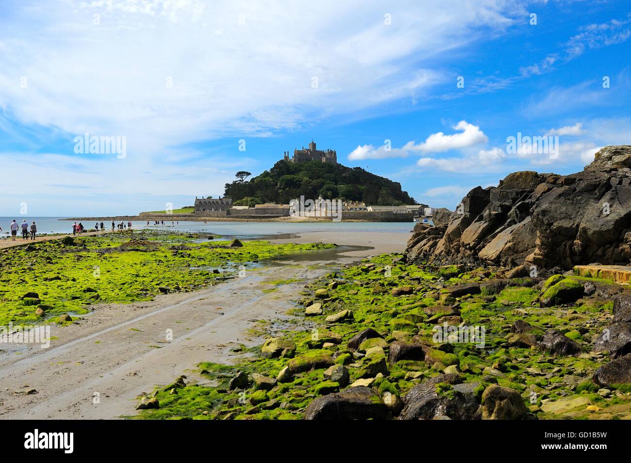 Mounts bay cornwall uk england hi-res stock photography and images - Alamy