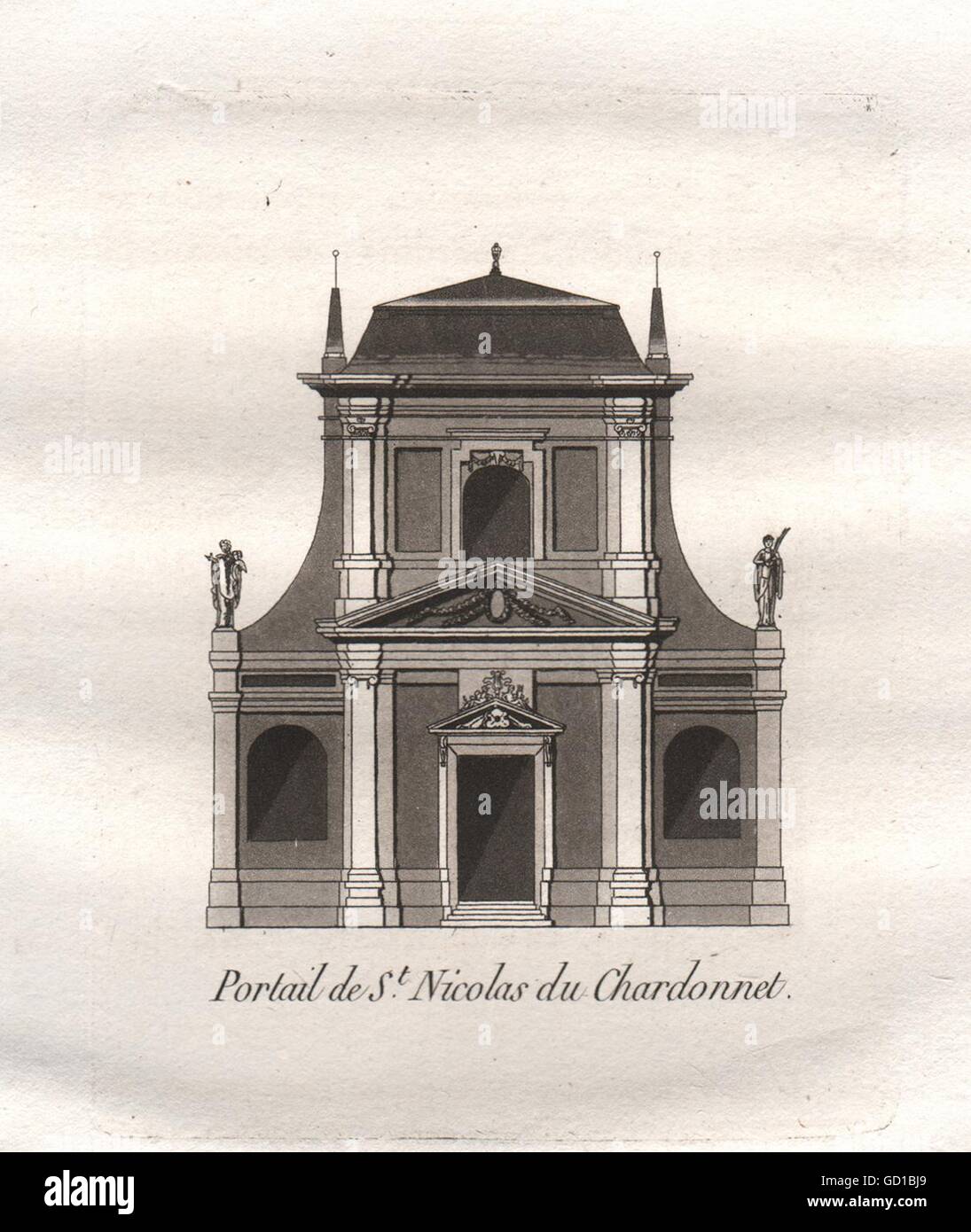 Saint nicolas du chardonnet hi-res stock photography and images - Alamy