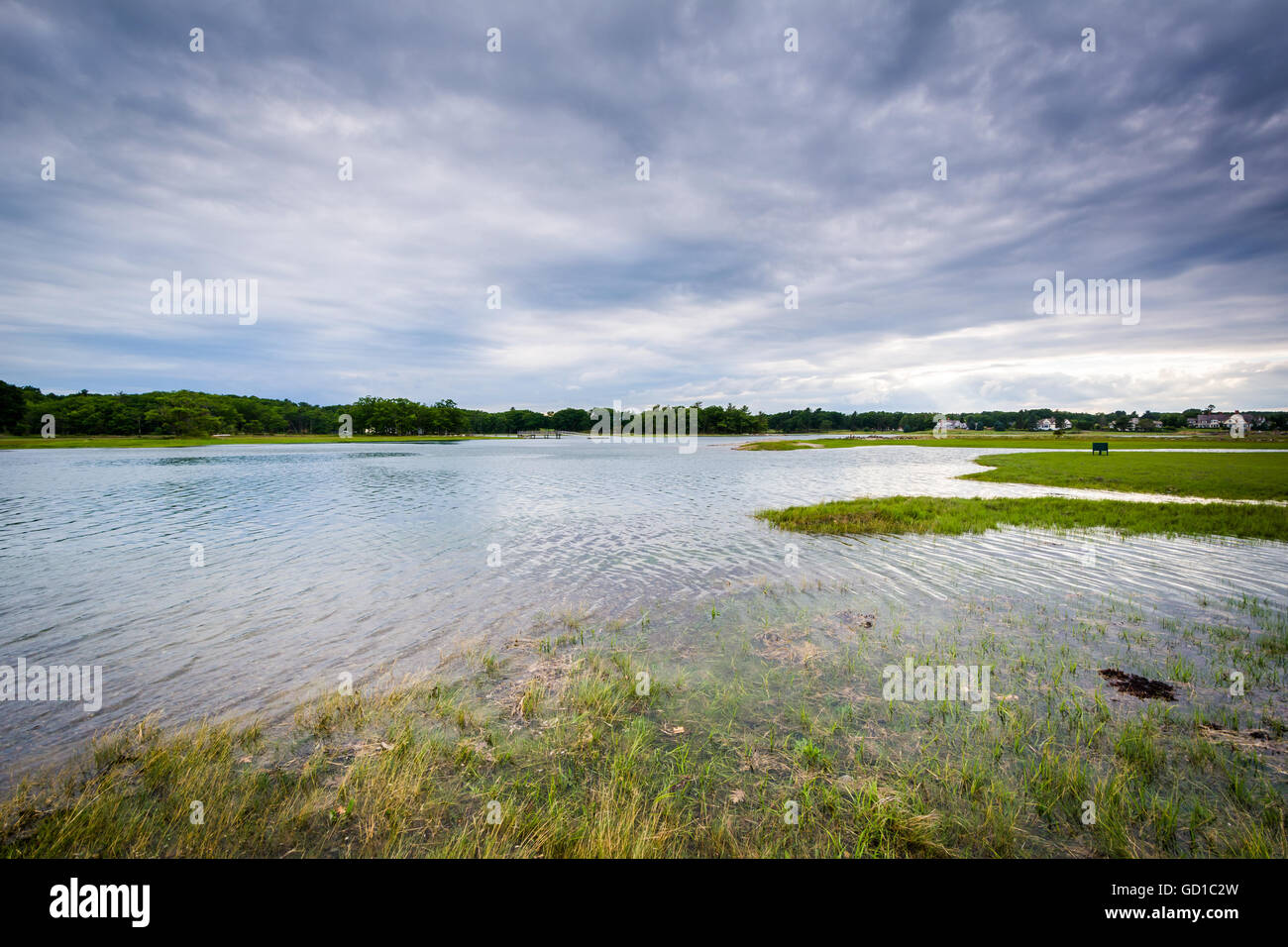 Marsh at Odiorne Point State Park, in Rye, New Hampshire Stock Photo ...