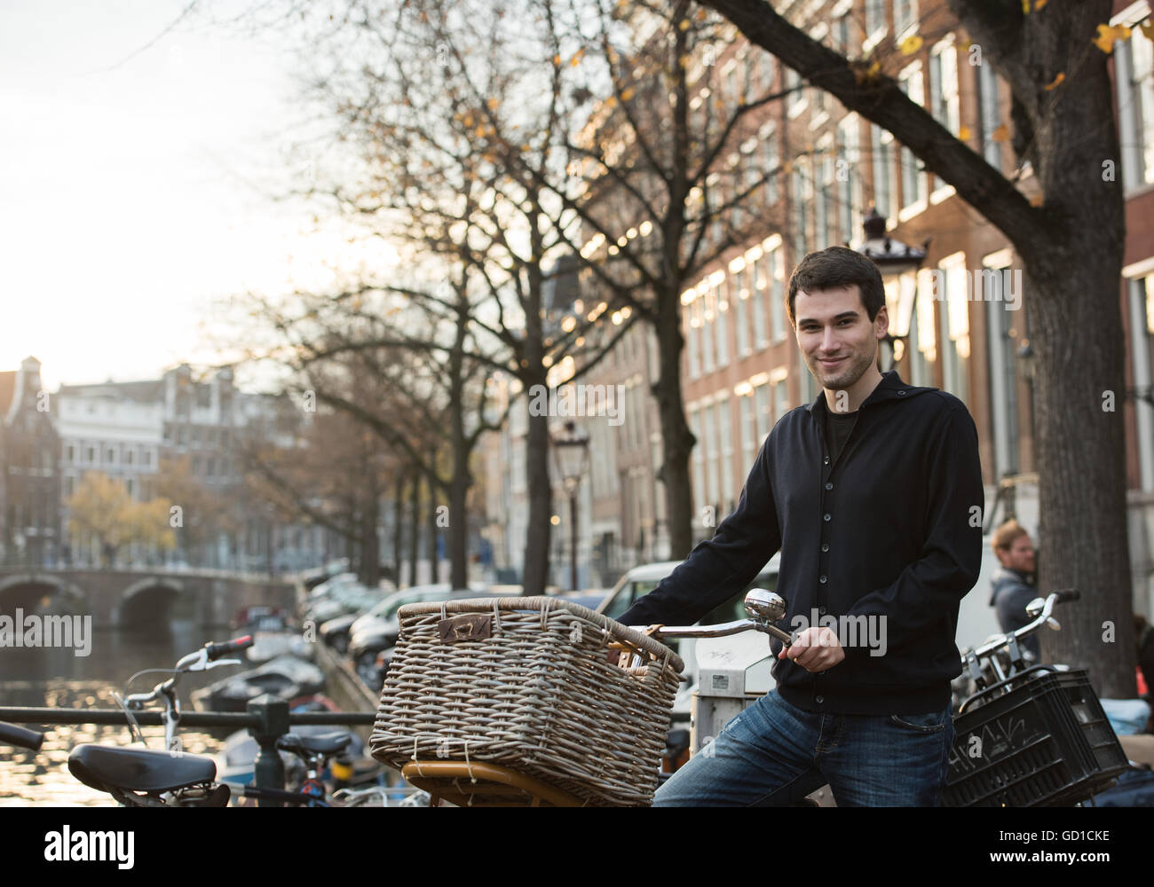 Amsterdam man hi-res stock photography and images - Alamy