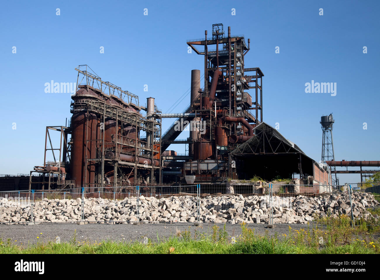 Blast furnace, former steel mill, location for technology and service ...