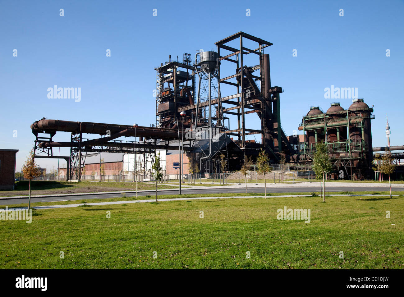 Blast furnace, former steel mill, location for technology and service ...