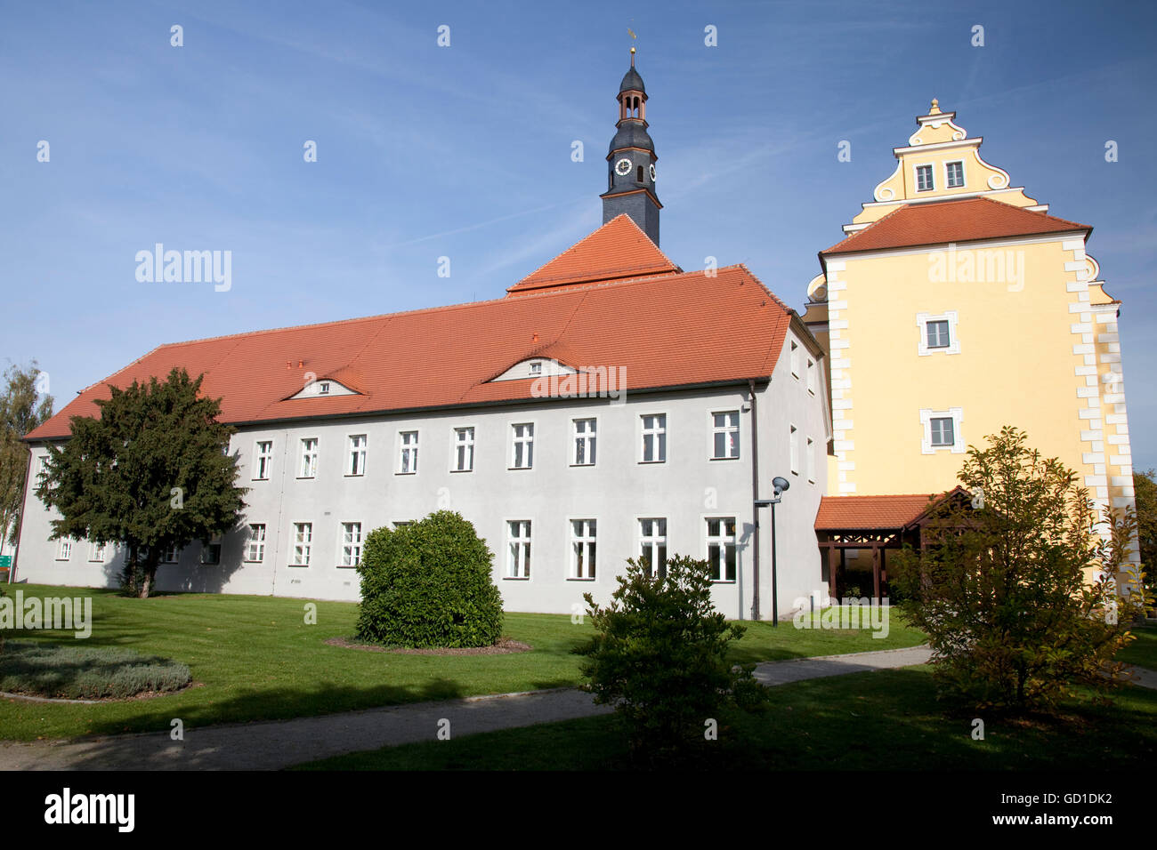 Luebbener Schloss, Luebben Castle, Luebben, Spreewald, Brandenburg ...
