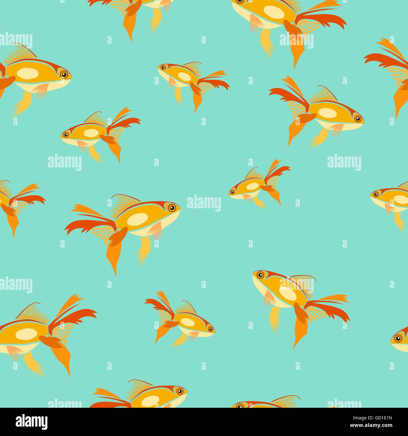 Goldfish texture Stock Vector Images - Alamy