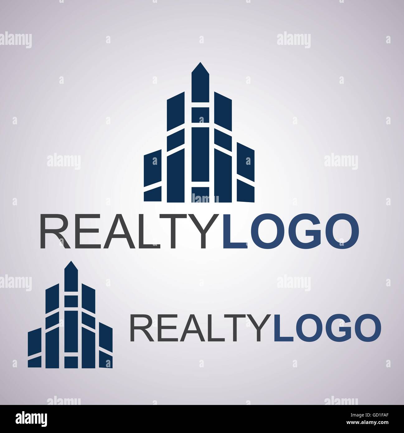 realty logo designed in a simple way so it can be use for multiple ...