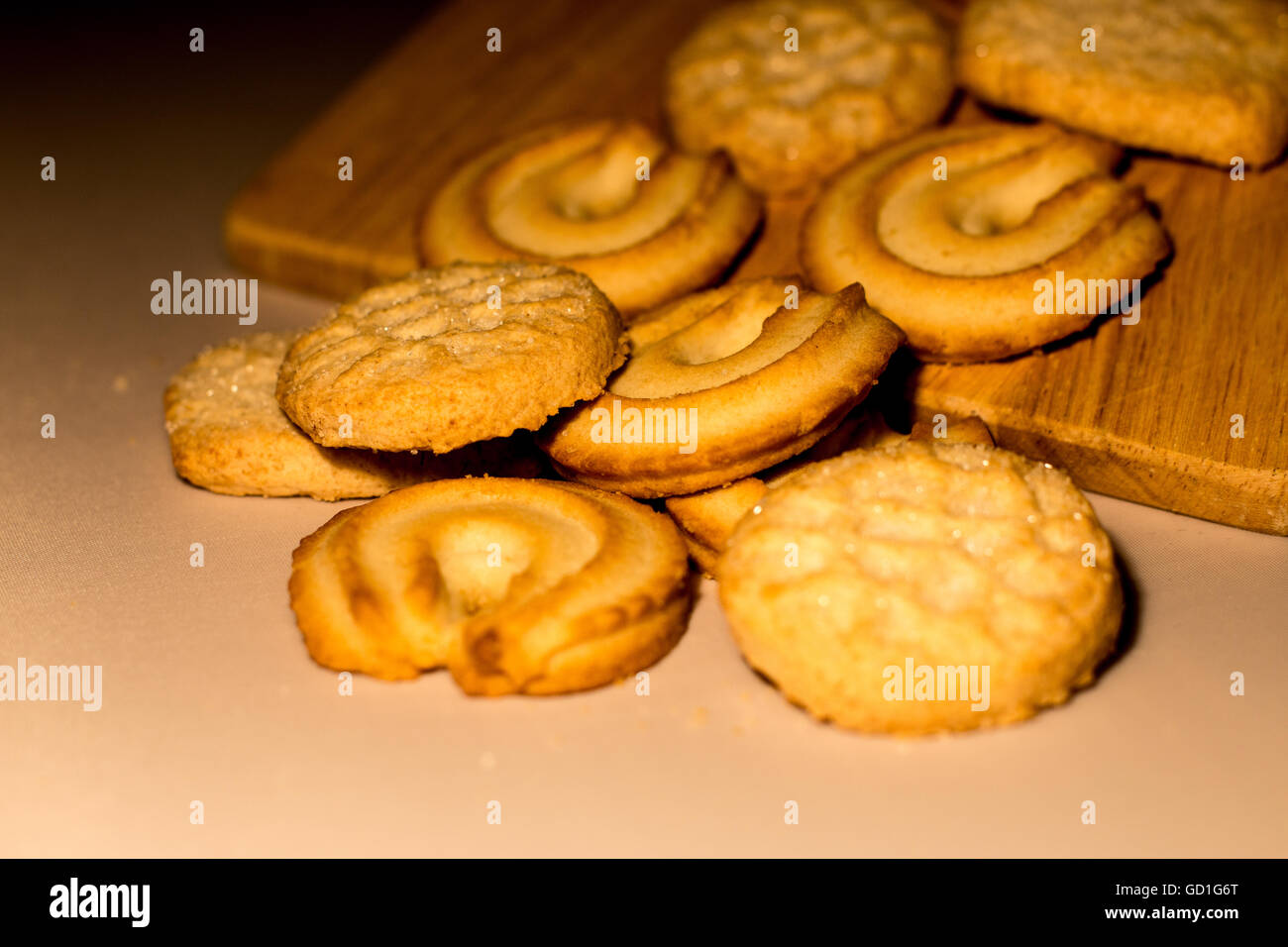 freshly baked biscuits Stock Photo - Alamy