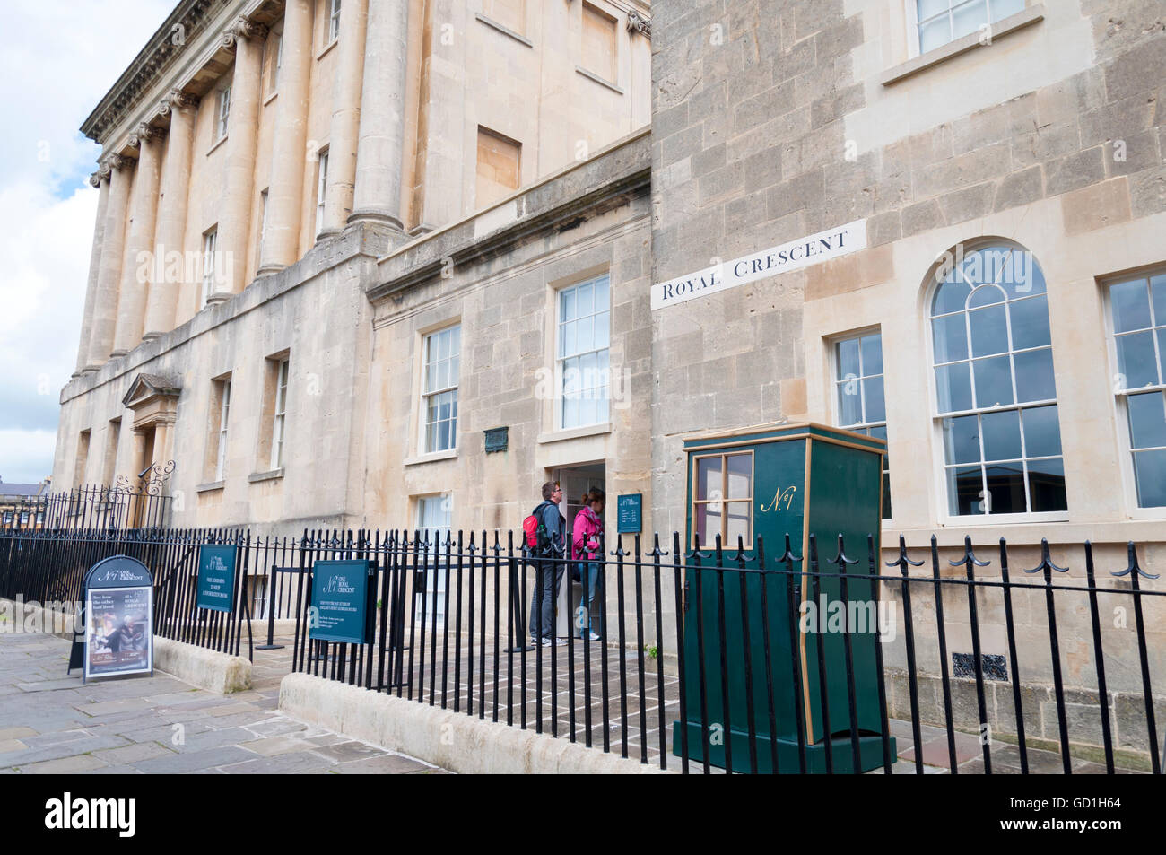 Bath royal crescent museum hi-res stock photography and images - Alamy