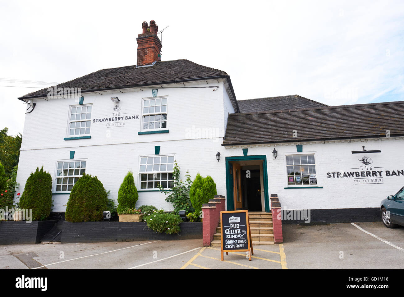 The Strawberry Bank Pub And Hotel Main Street Meriden West Midlands UK ...