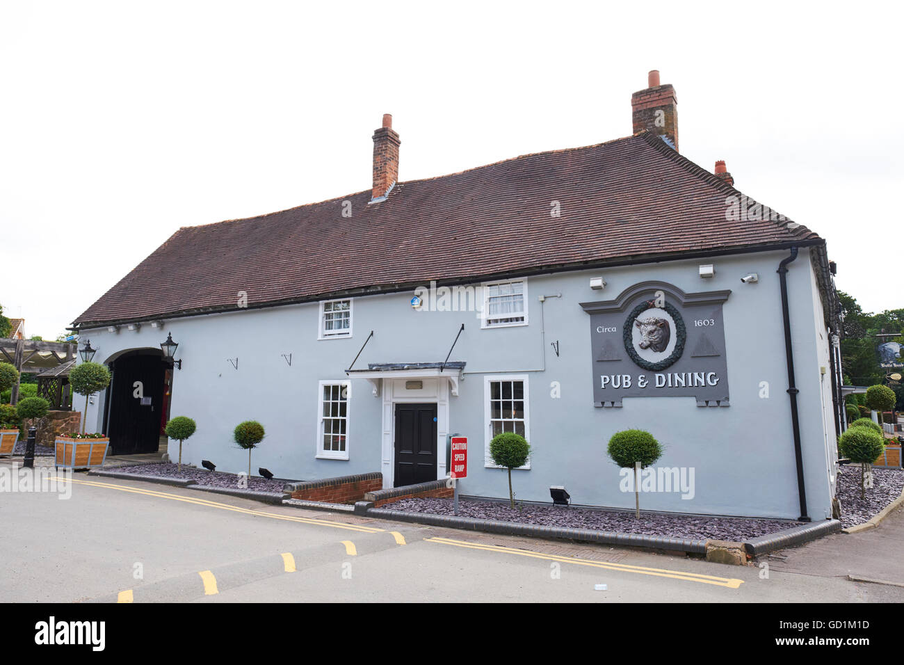 The Bull's Head Public House Meriden Main Street West Midlands UK Stock ...