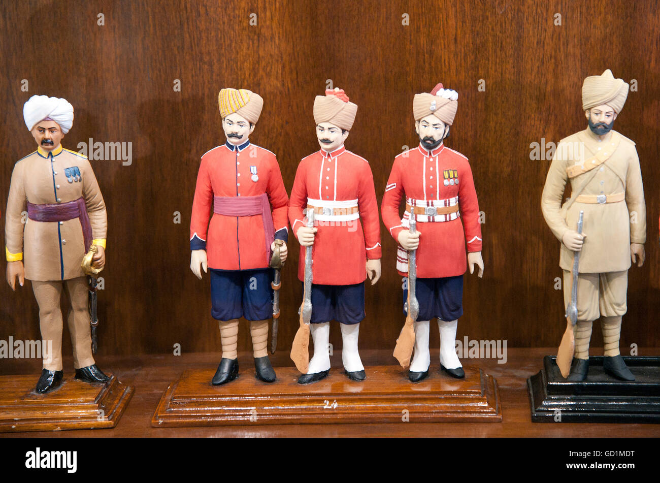 The image of Models of Indian Army in Bhau Daji Lad Museum in Mumbai ...