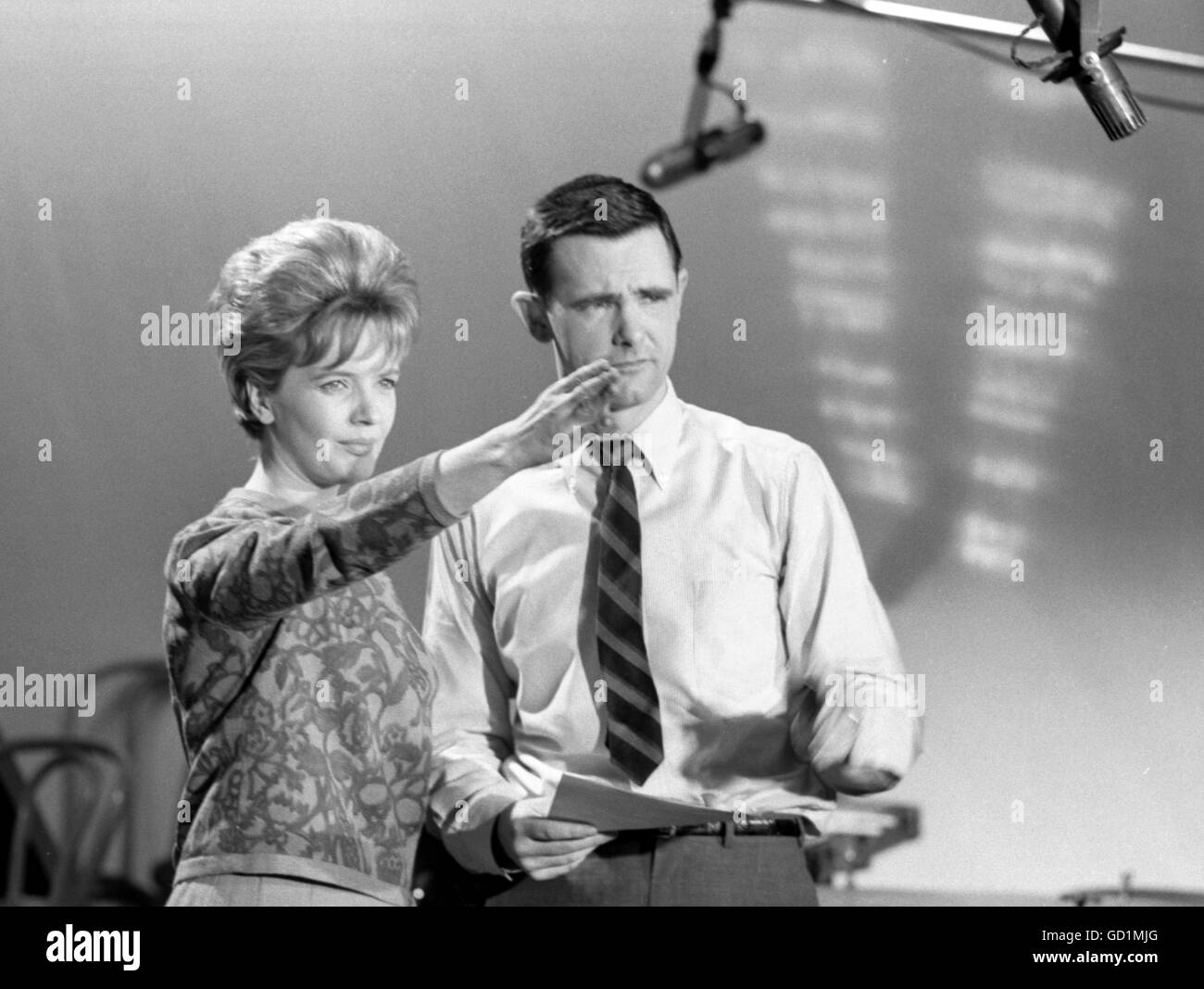 Karen Morrow, musical theater singer, on the set of The Tonight Show ...