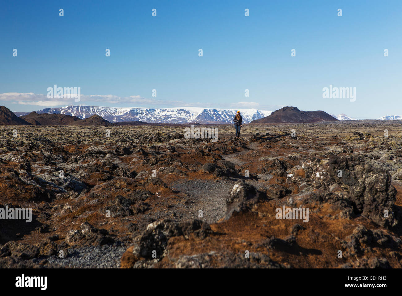 Exploring the icy underground lava caves in the Blafjoll mountain range ...