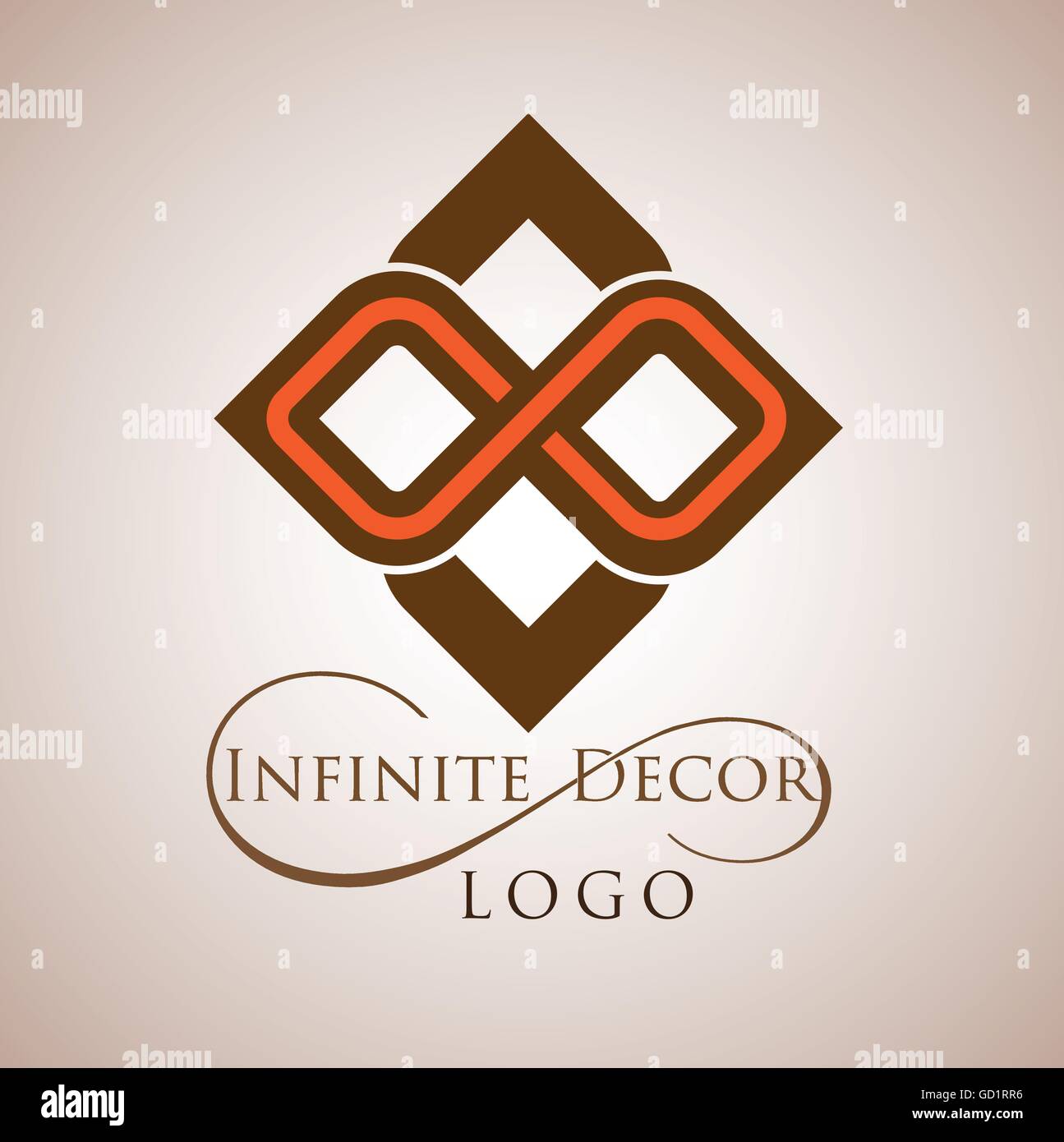 infinite logo designed in a simple way so it can be use for multiple ...