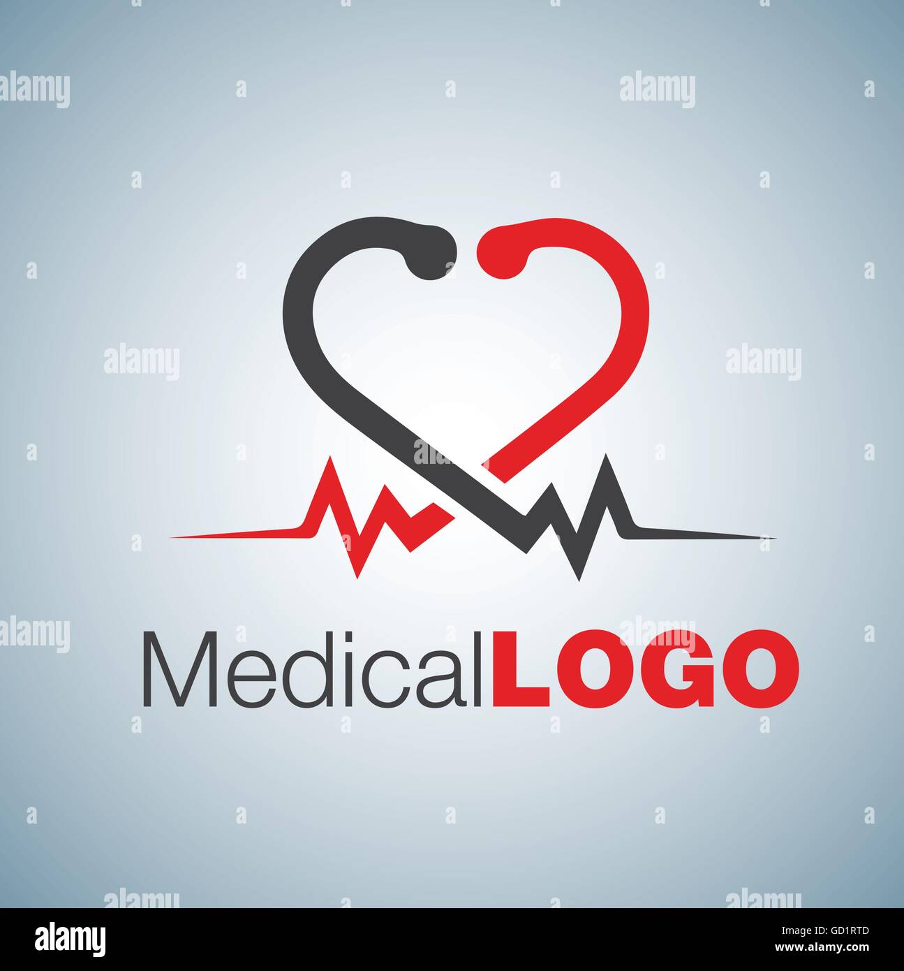Medical logo design Stock Vector Images - Alamy