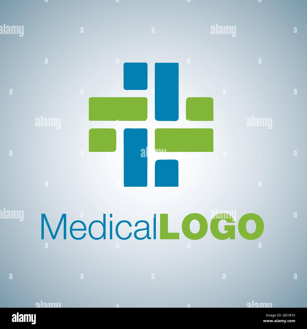 medical logo designed in a simple way so it can be use for multiple ...