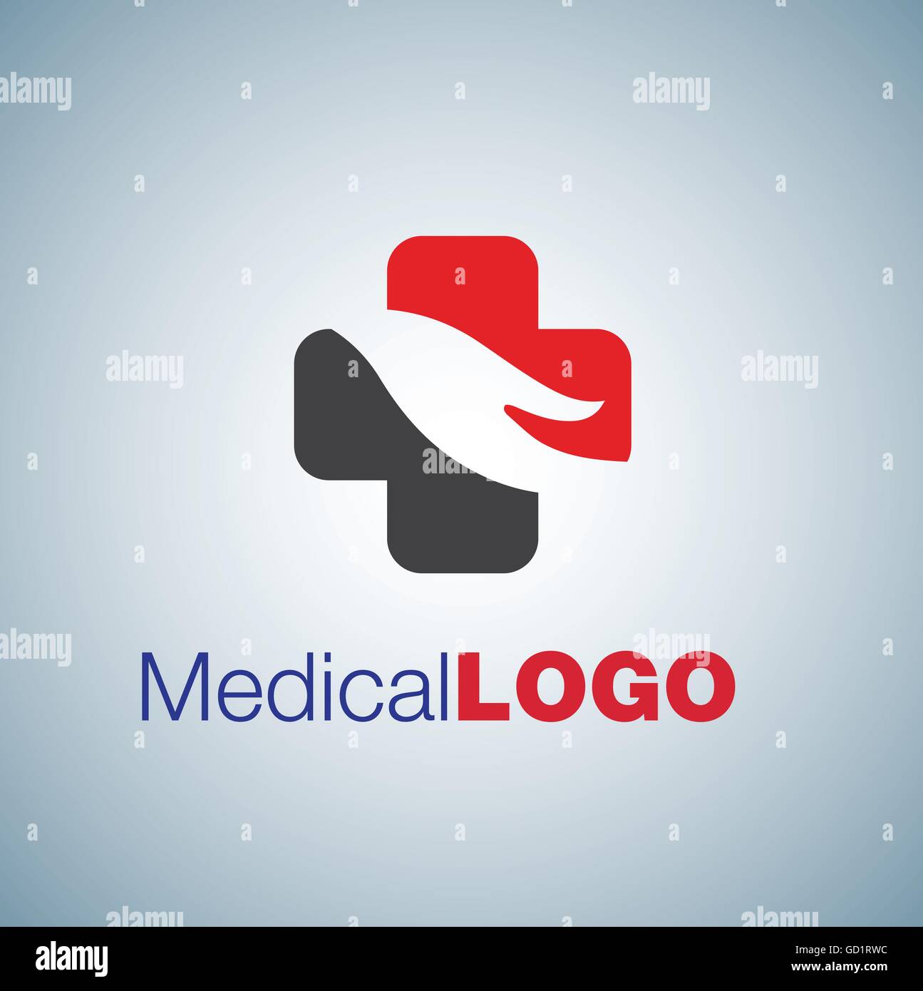 medical logo designed in a simple way so it can be use for multiple ...