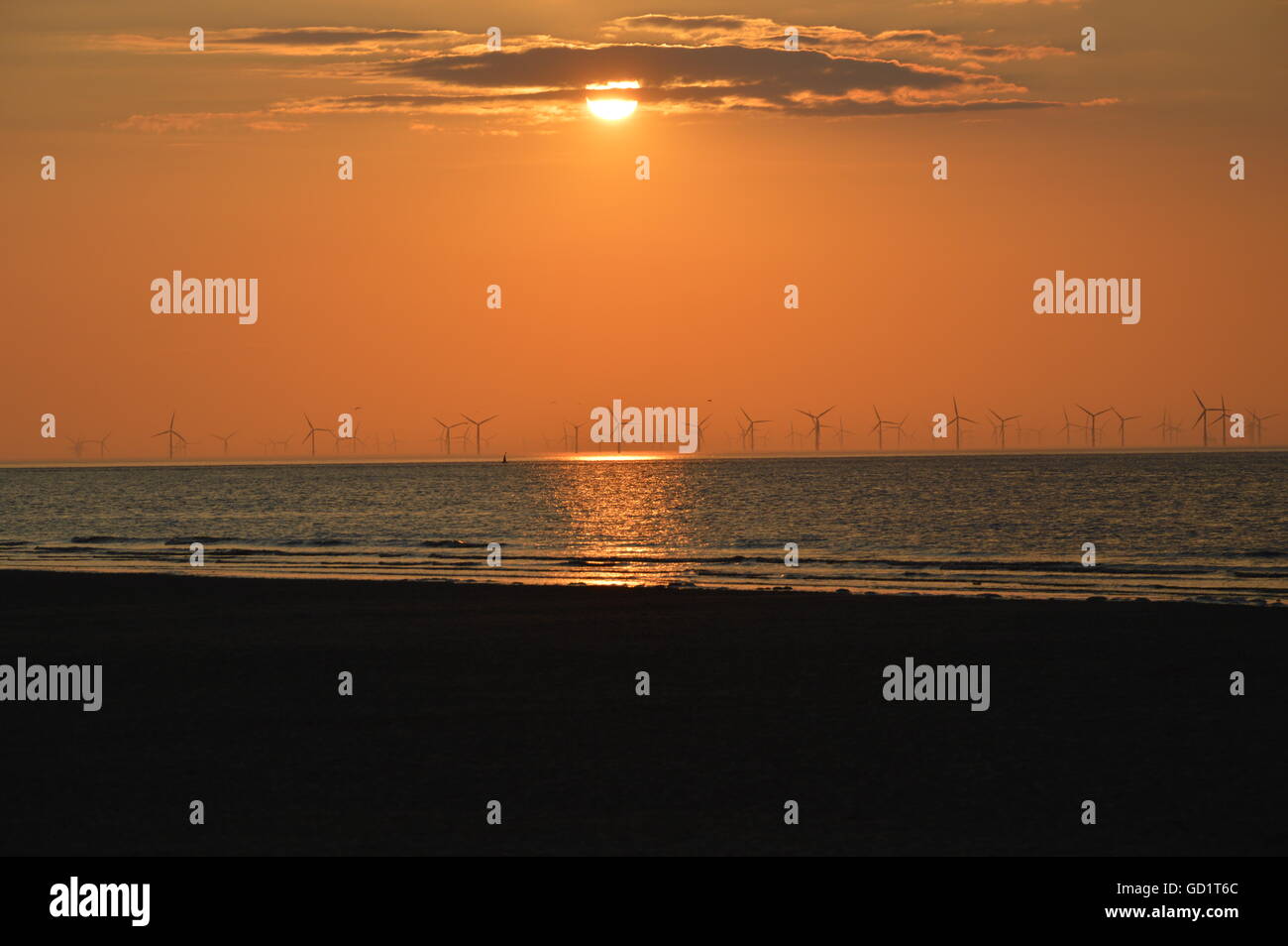 A Welsh sunset Stock Photo - Alamy