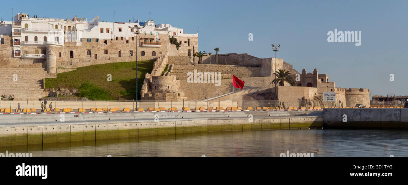 Panorama of medina walls; Tangier, Morocco Stock Photo - Alamy