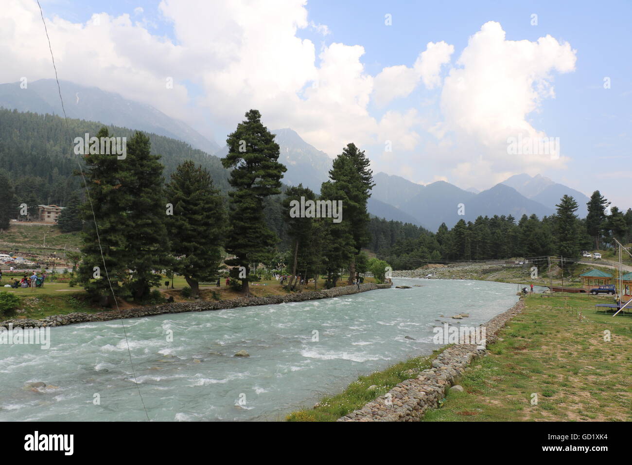 Lidder river Pahalgam, Jammu & Kashmir Stock Photo - Alamy