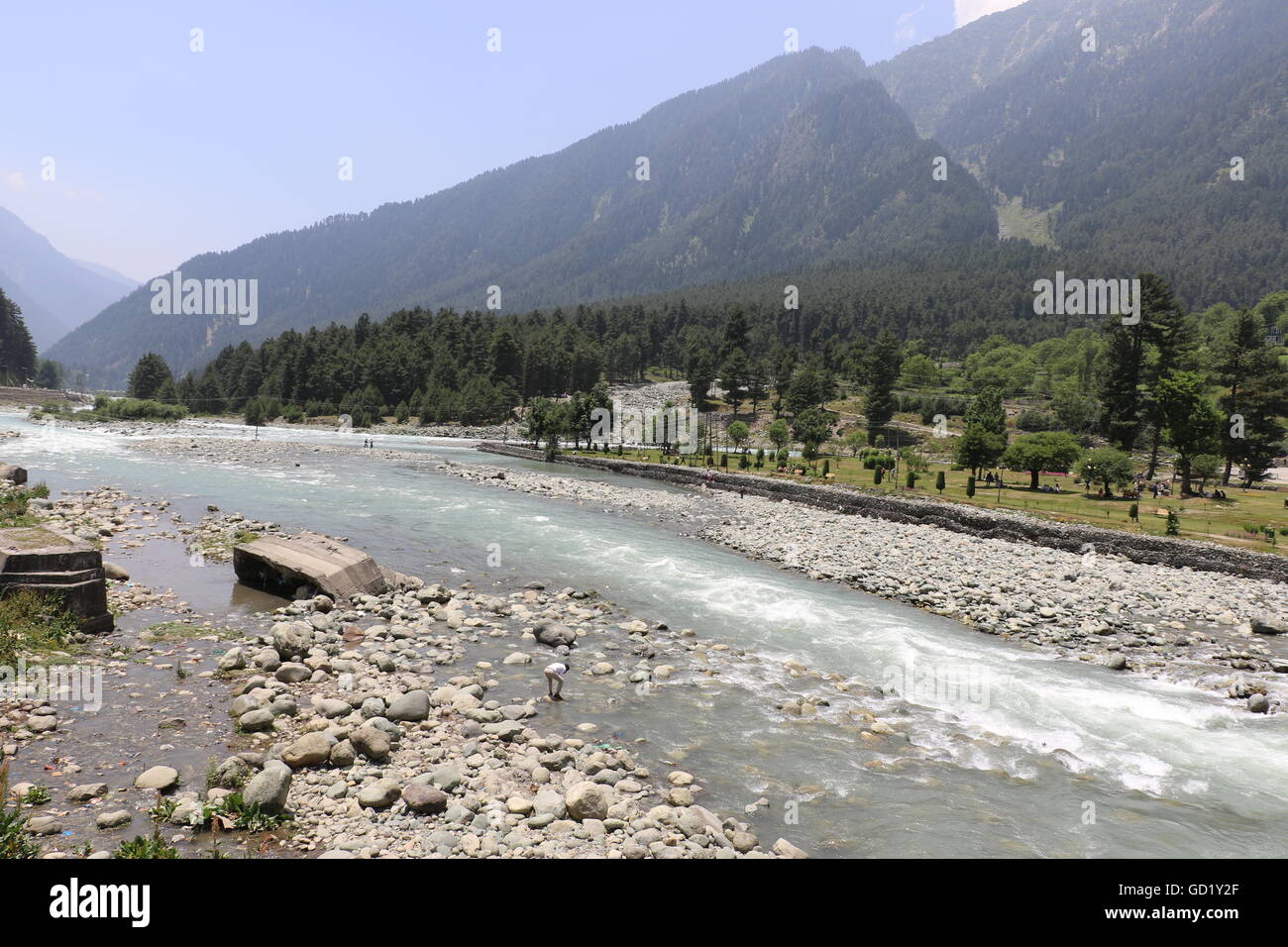 Lidder river Pahalgam, Jammu & Kashmir Stock Photo - Alamy