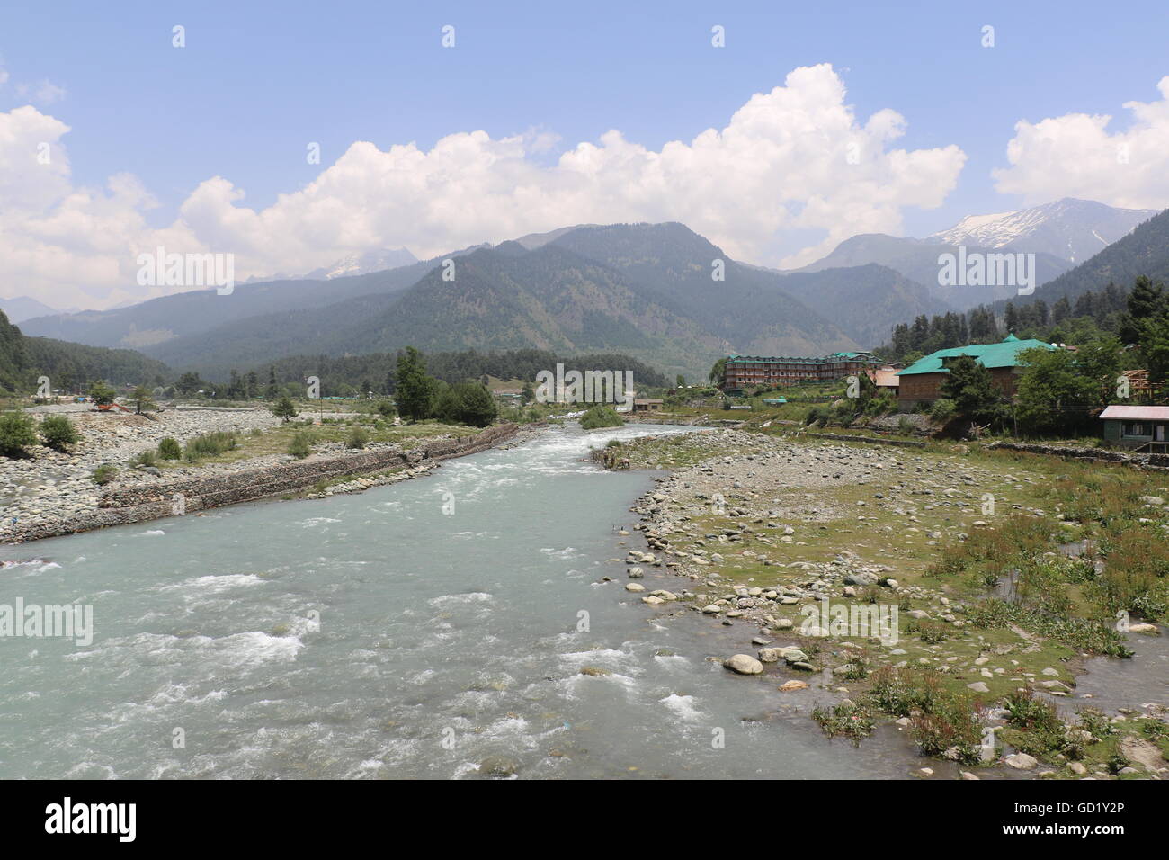 Lidder river Pahalgam, Jammu & Kashmir Stock Photo - Alamy