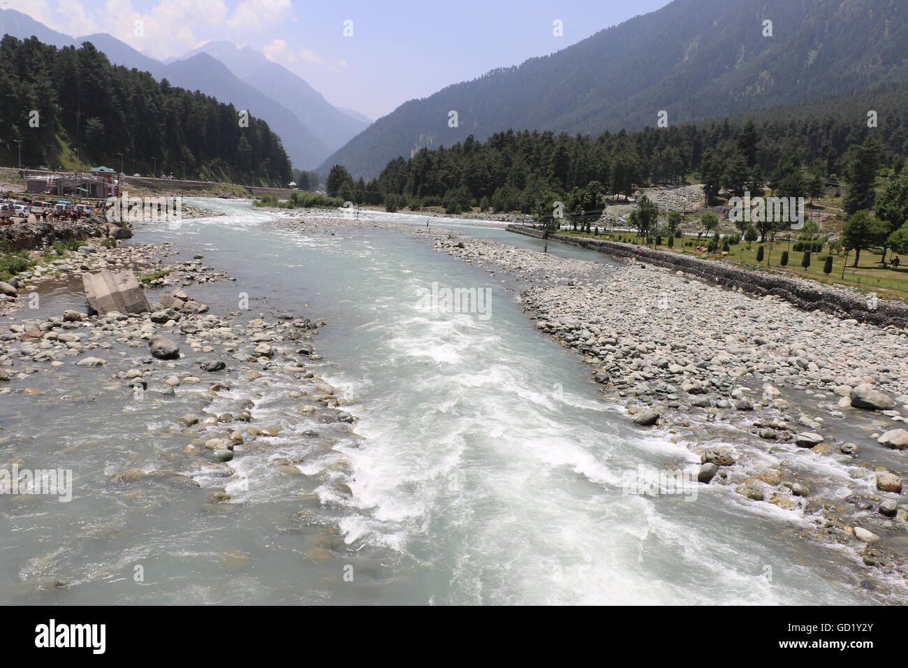 Lidder river Pahalgam, Jammu & Kashmir Stock Photo - Alamy