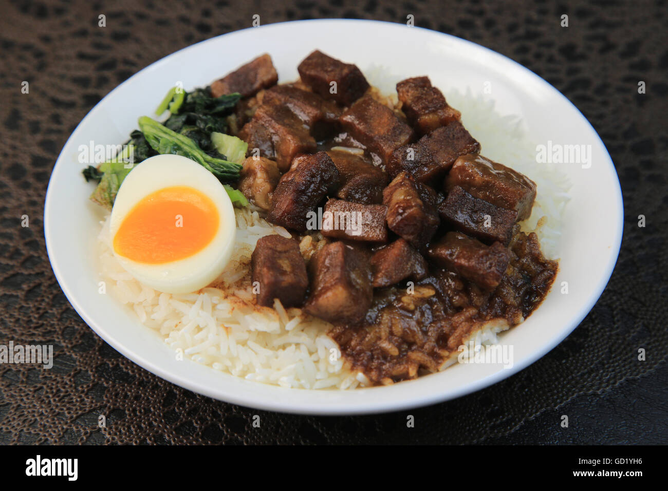 Minced pork rice hi-res stock photography and images - Alamy