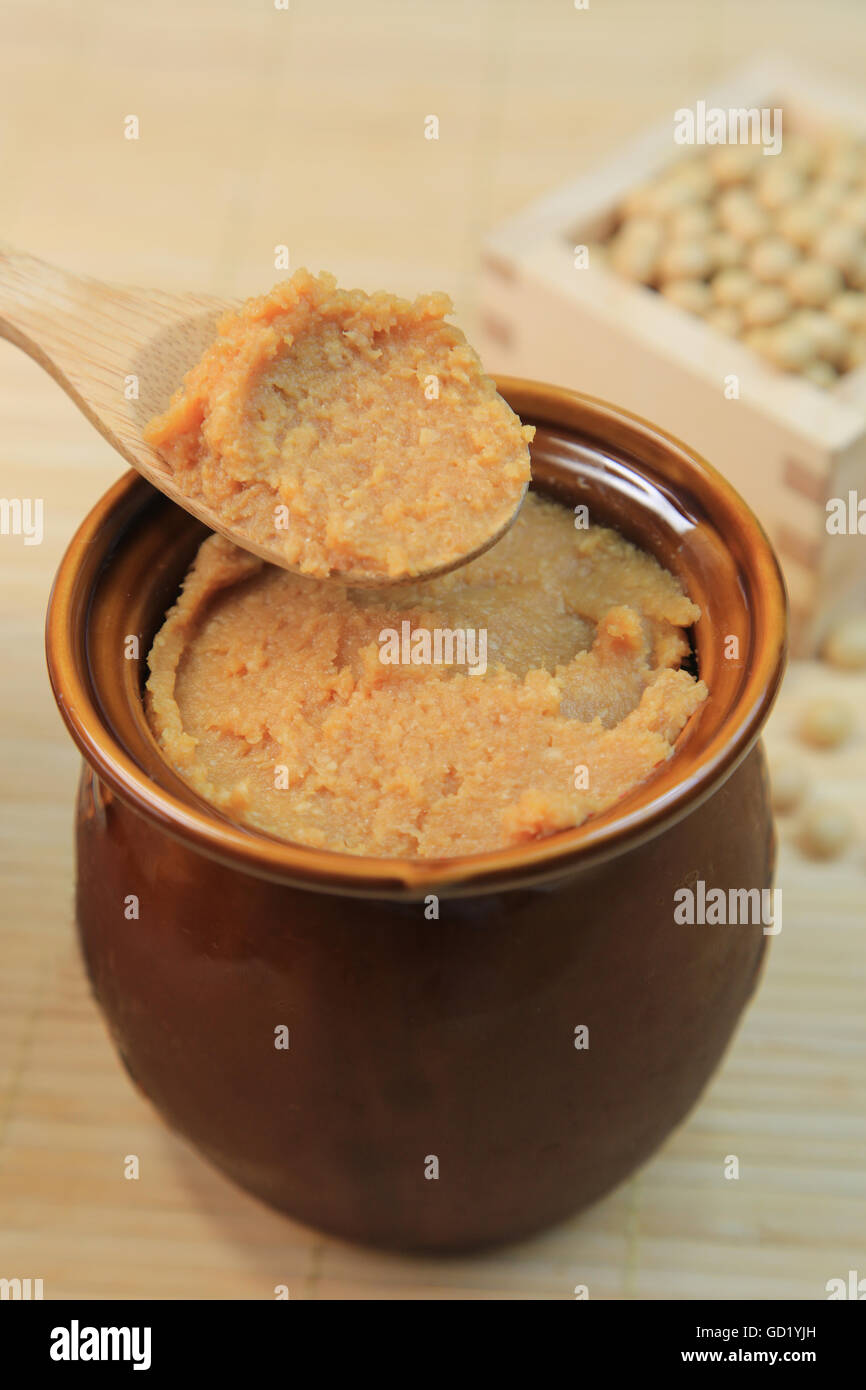 Soybean paste hi-res stock photography and images - Alamy